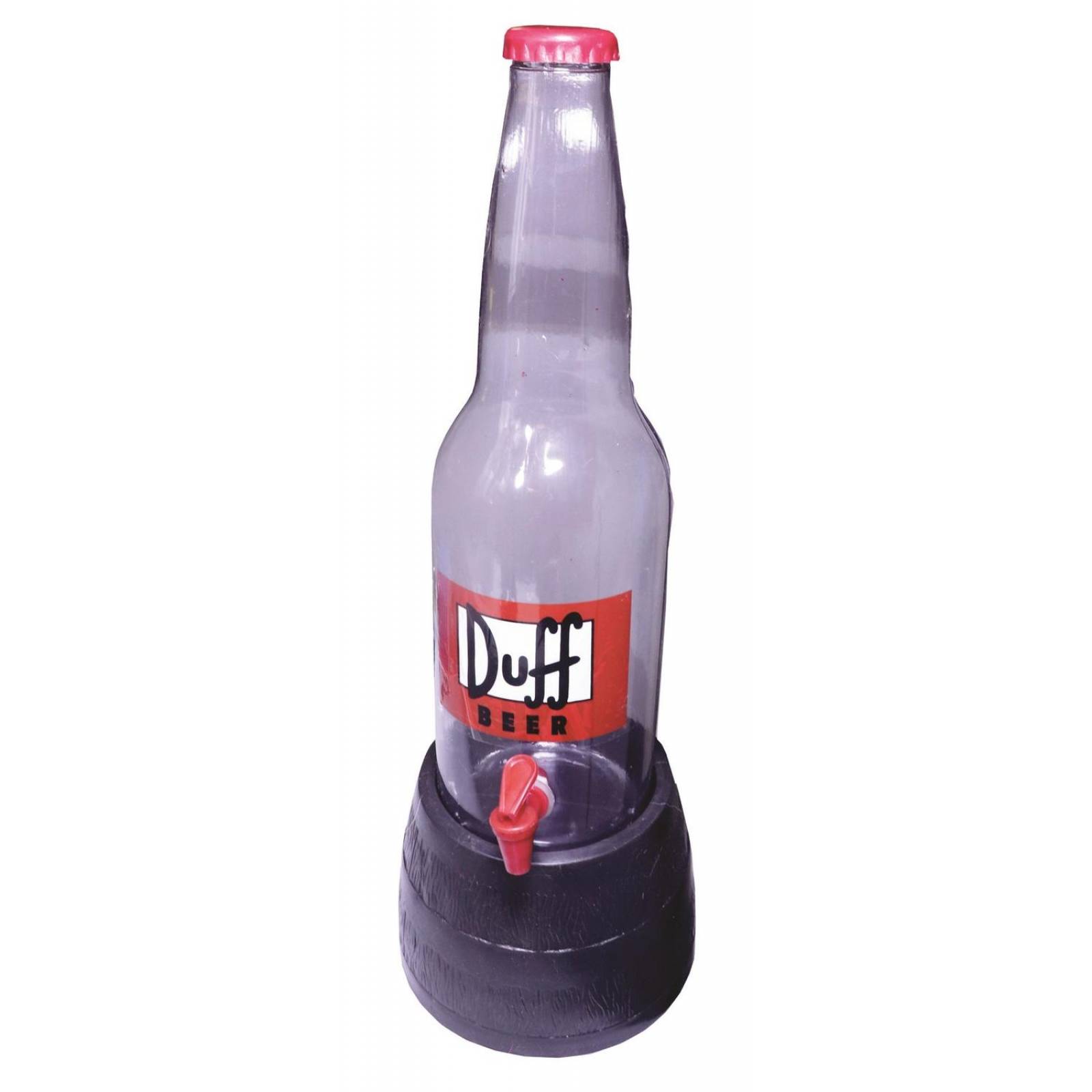 DISPENSADOR PARA 5 LITROS MISIL CERVEZA Y BEBIDAS DUFF TRANSPARENTE