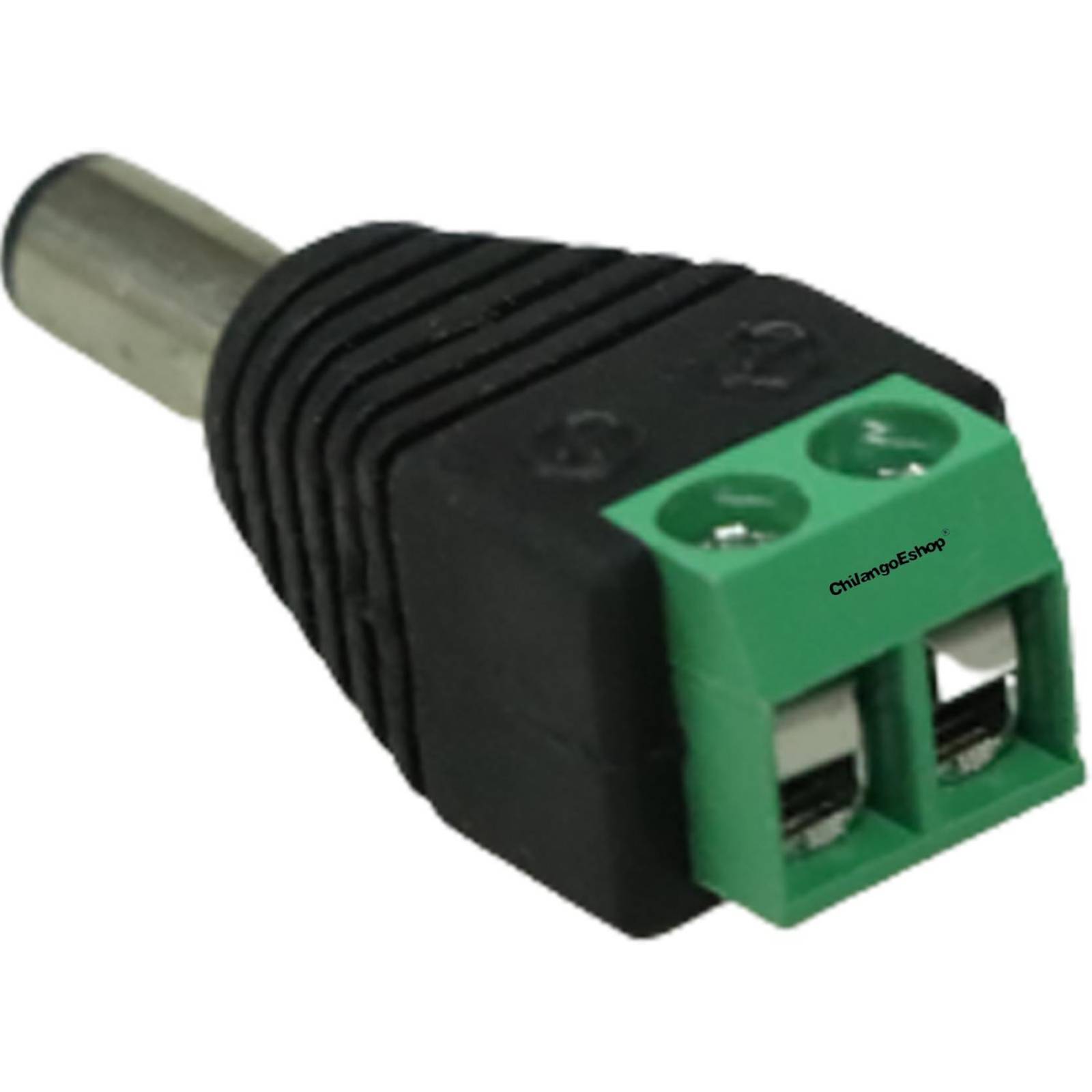 ADAPTADOR PLUG INVERTIDO 2.1 CAMARA CIRCUITO CERRADO