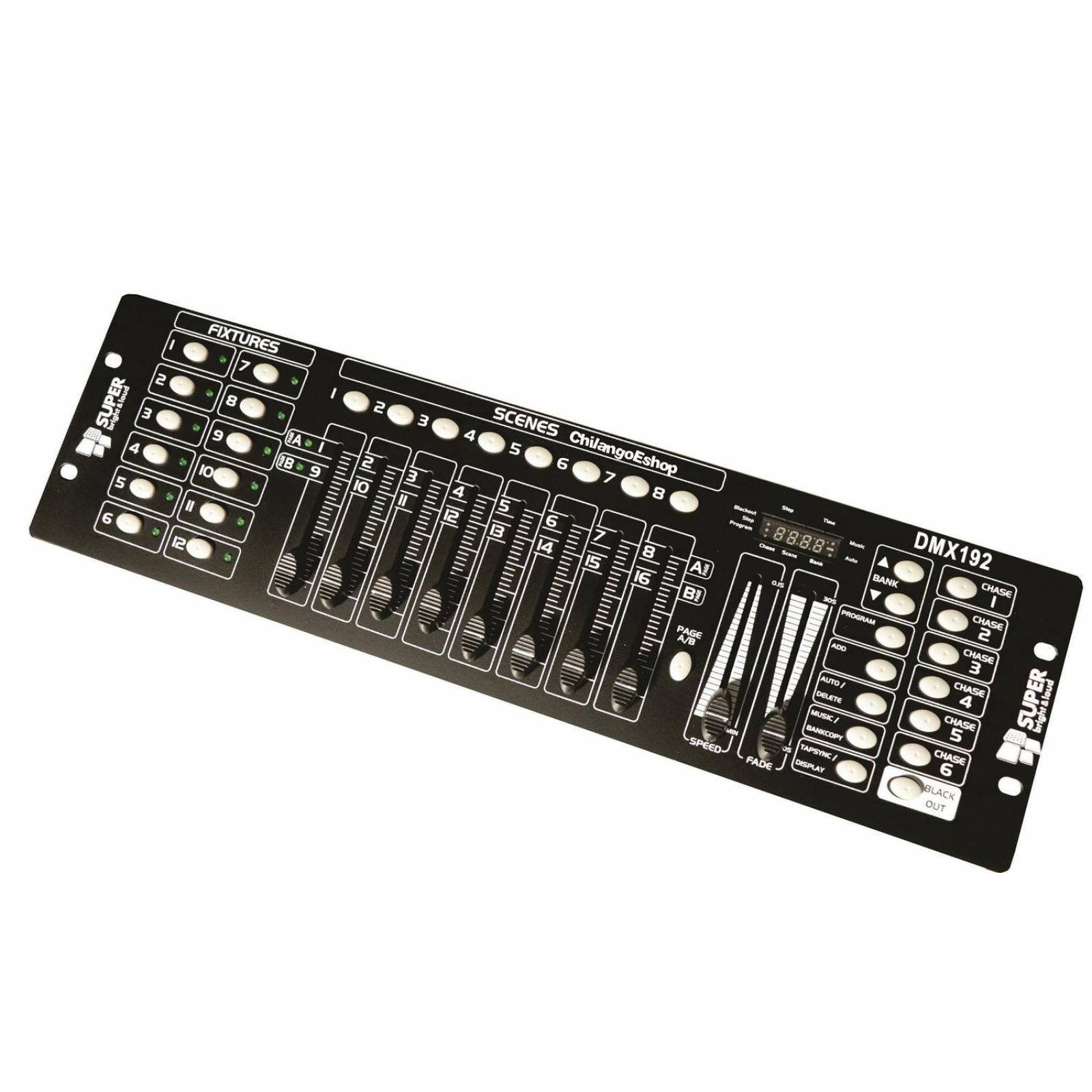 CONTROLADOR DMX 16 CANALES SUPERBRIGHT