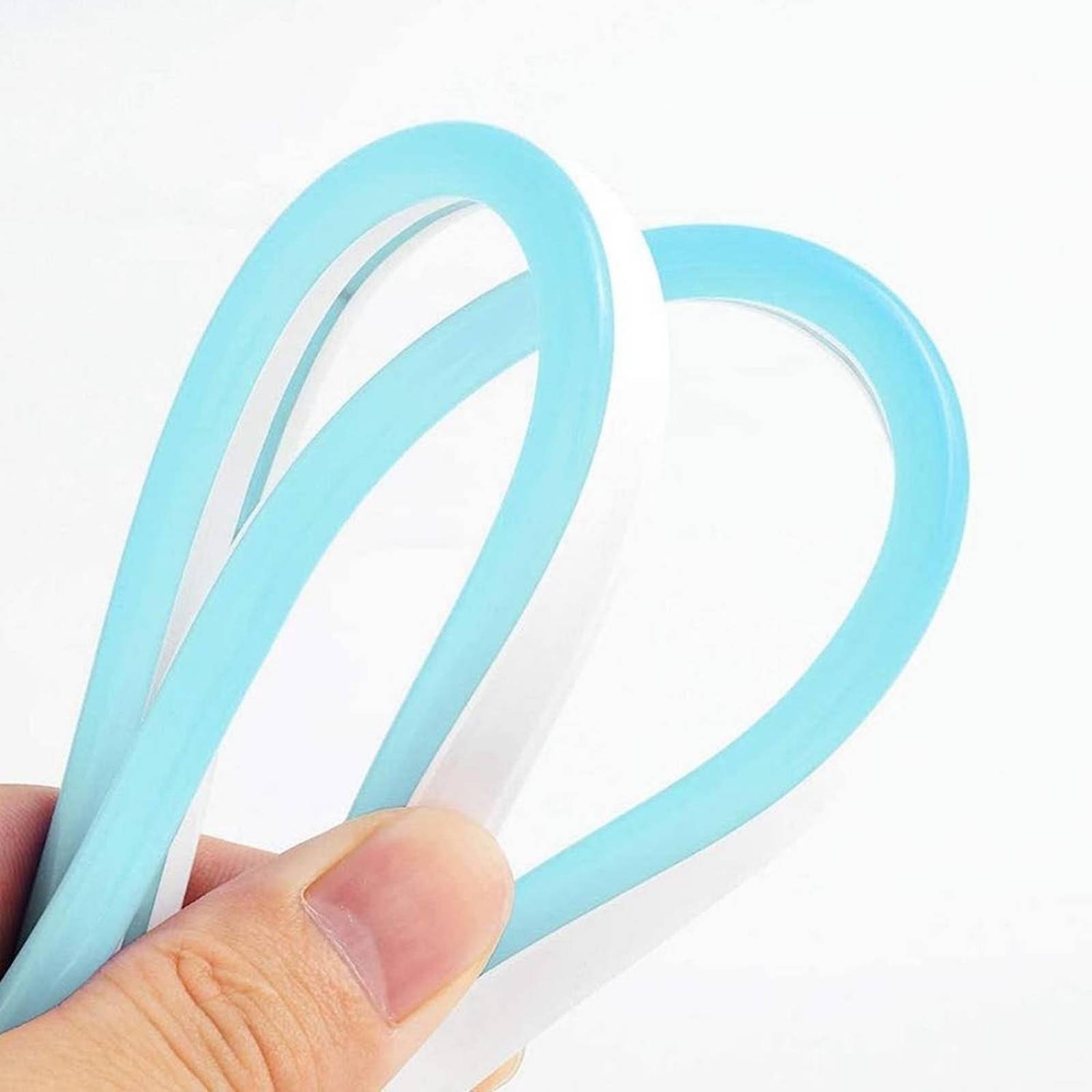 Rollo Led Neon Flex Azul Hielo 5Mt 120Led 12v