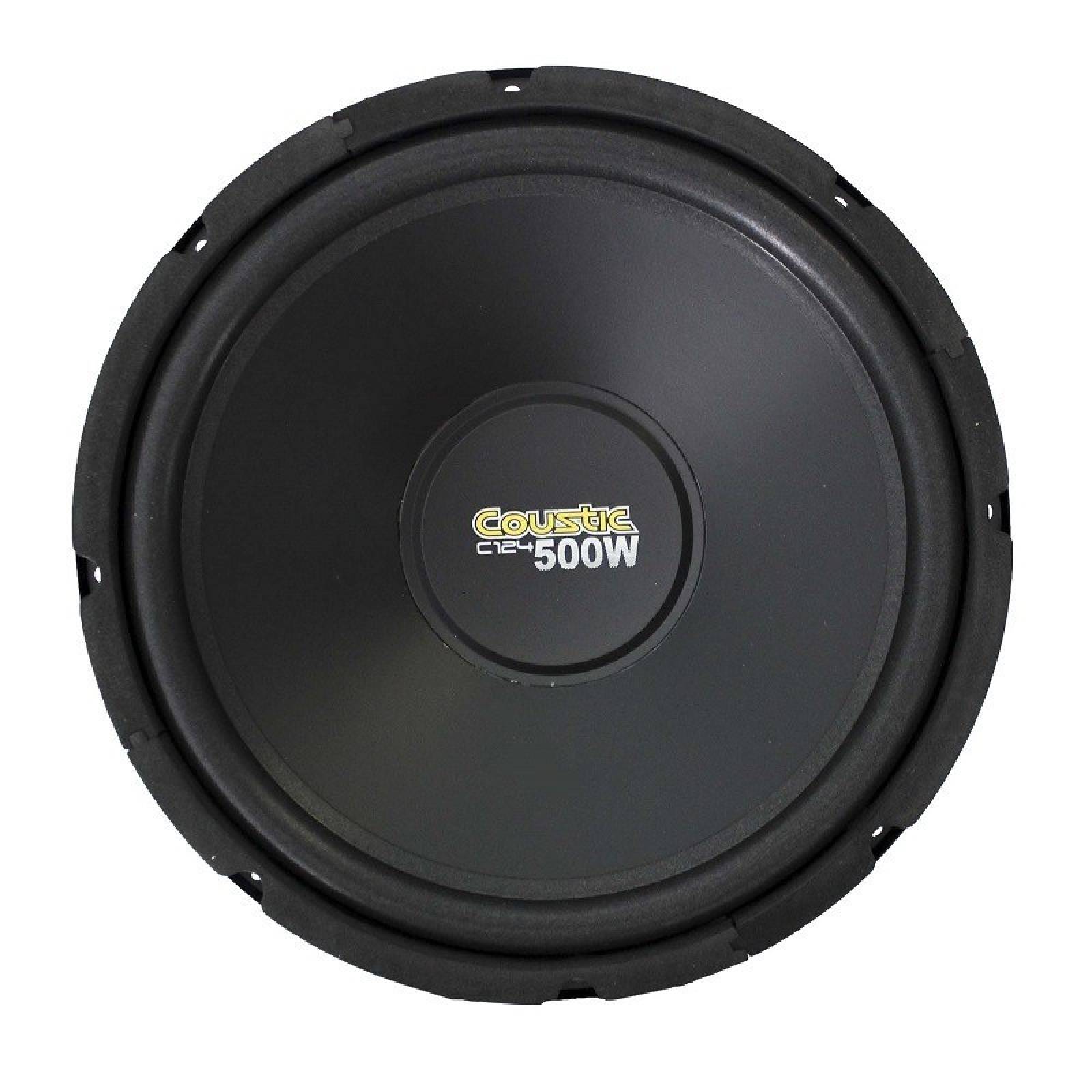 SUBWOOFER COUSTIC 12 250WRMS C124