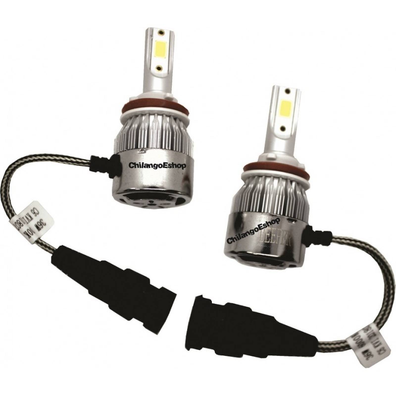 KIT 2 FOCOS LED PARA AUTOMOVIL BEEPER 6000K H11