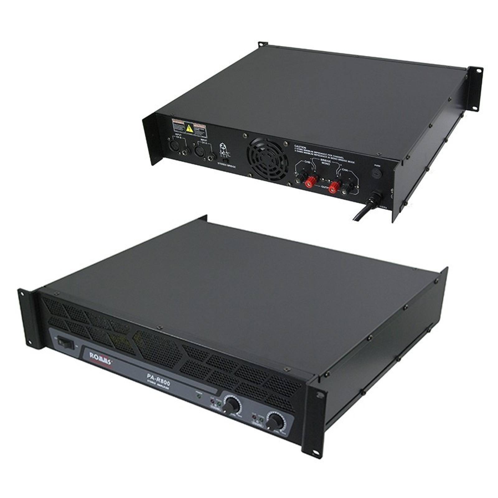 Amplificador Profesional De Potencia 800W Rms Toroidal