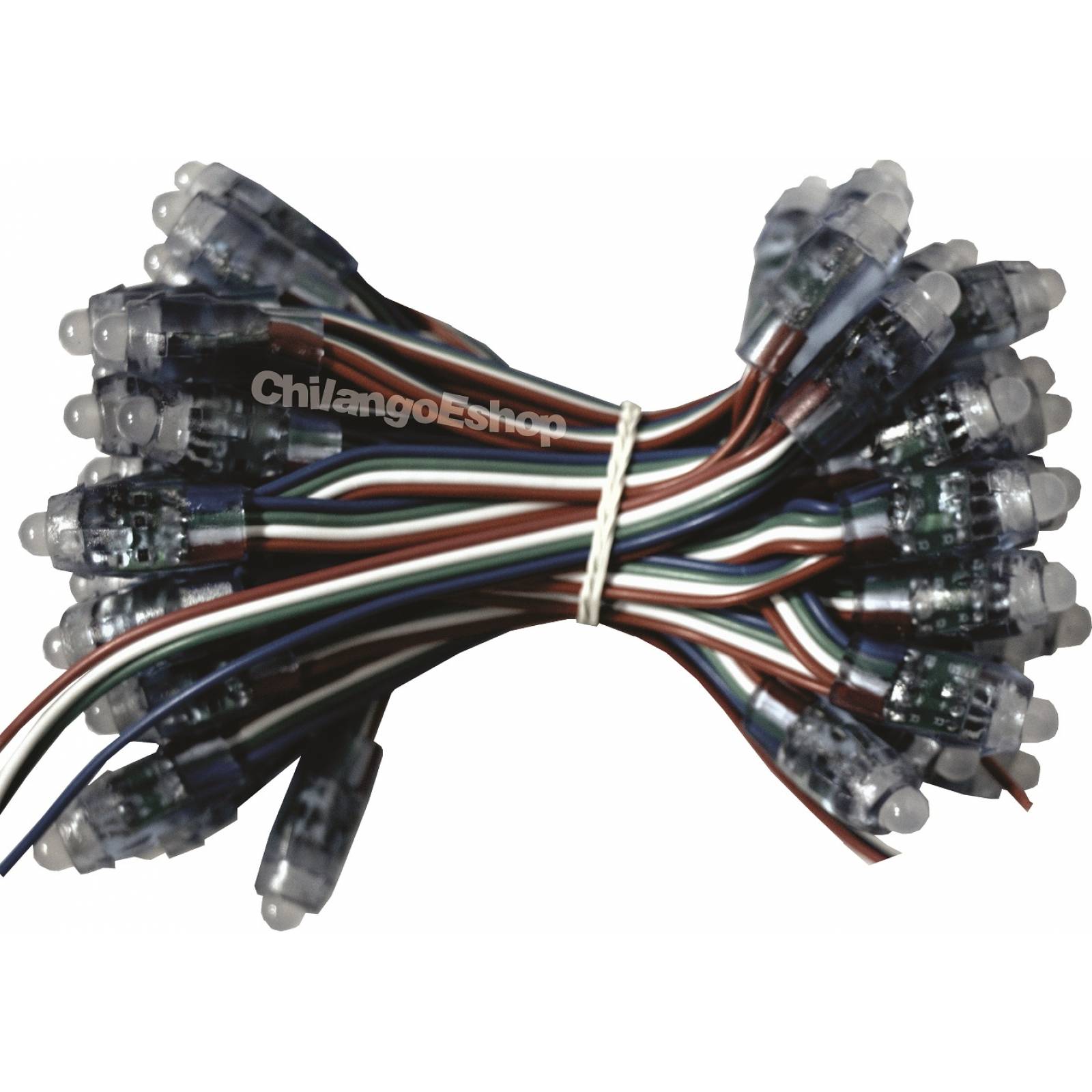 LED ENCAPSULADO TIPO PIXEL RGB (50 PIEZAS)