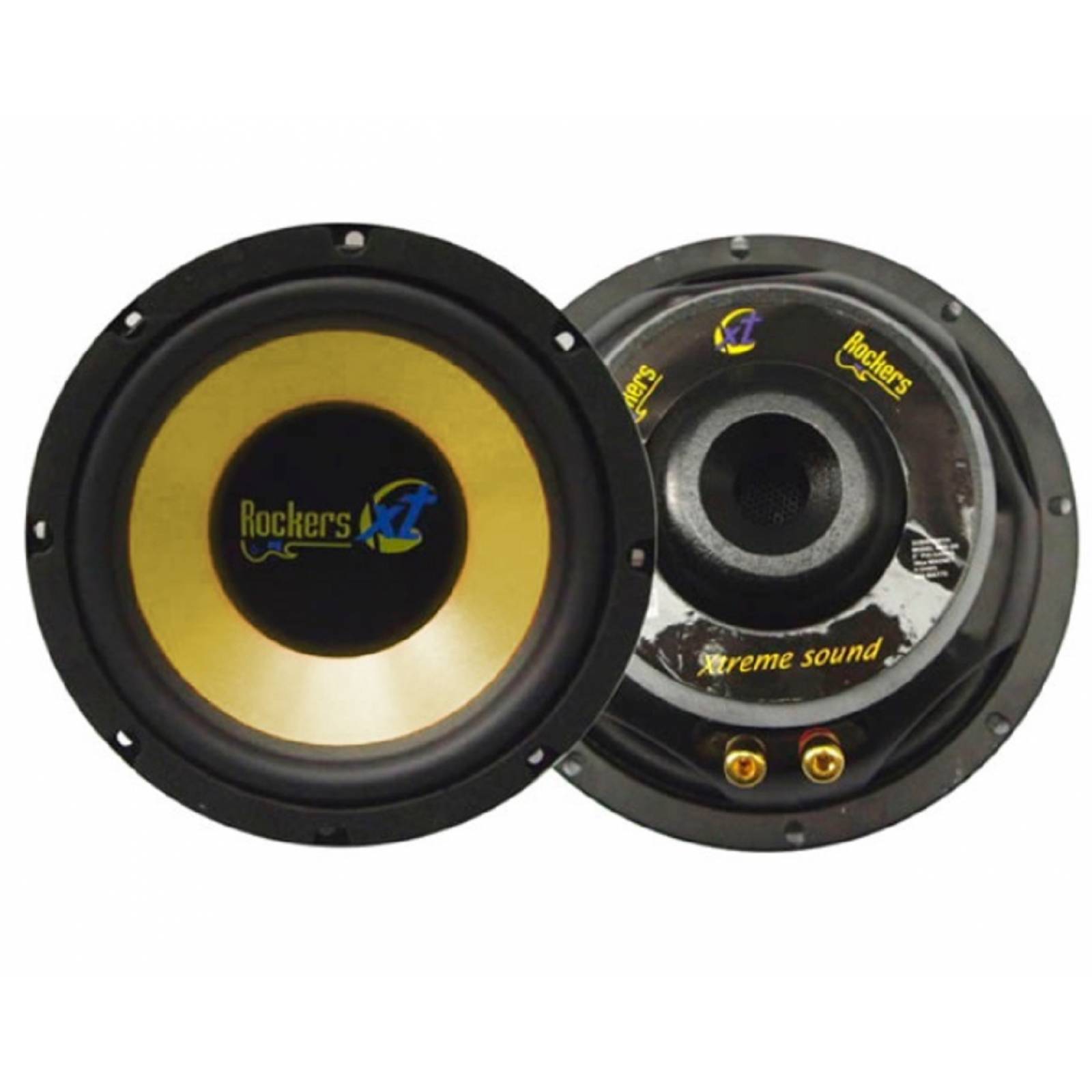 SUBWOOFER ROCKERS 6.5 PULGADAS 4 OHMS CONO AMARILLO