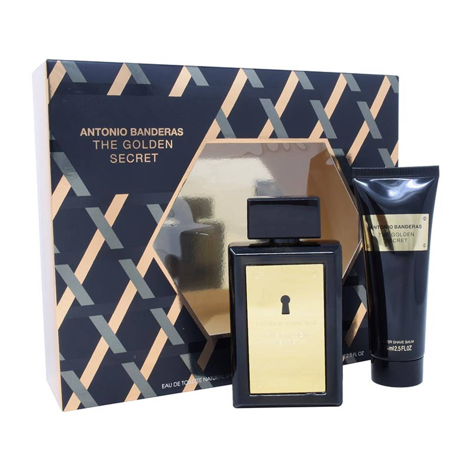 Set The Golden Secret 2Pzs 100 ml Edt Spray + After Shave 75 ml de ...