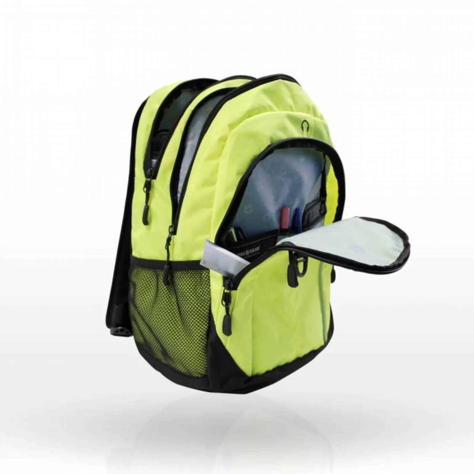 Mochila escolar Neón amarilla Swissgear