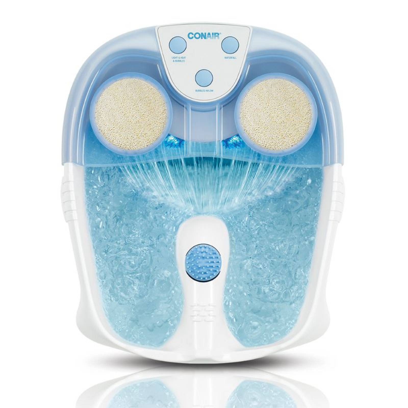 Spa de hidromasaje para pies con luces, burbujas, cascada y calor FB52ES MX
