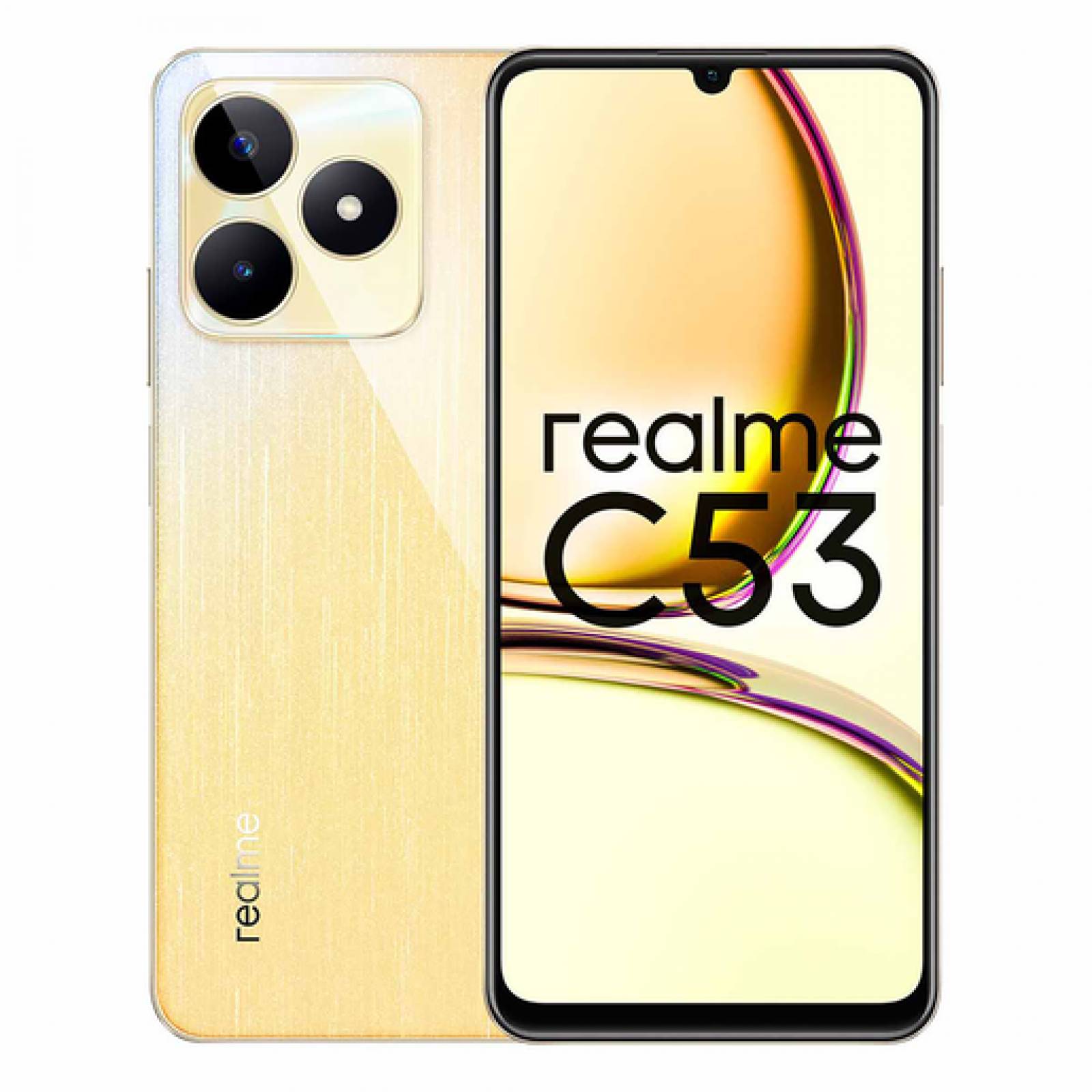 CELULAR REALME 4G RMX3760 C53 DORADO IU TELCEL