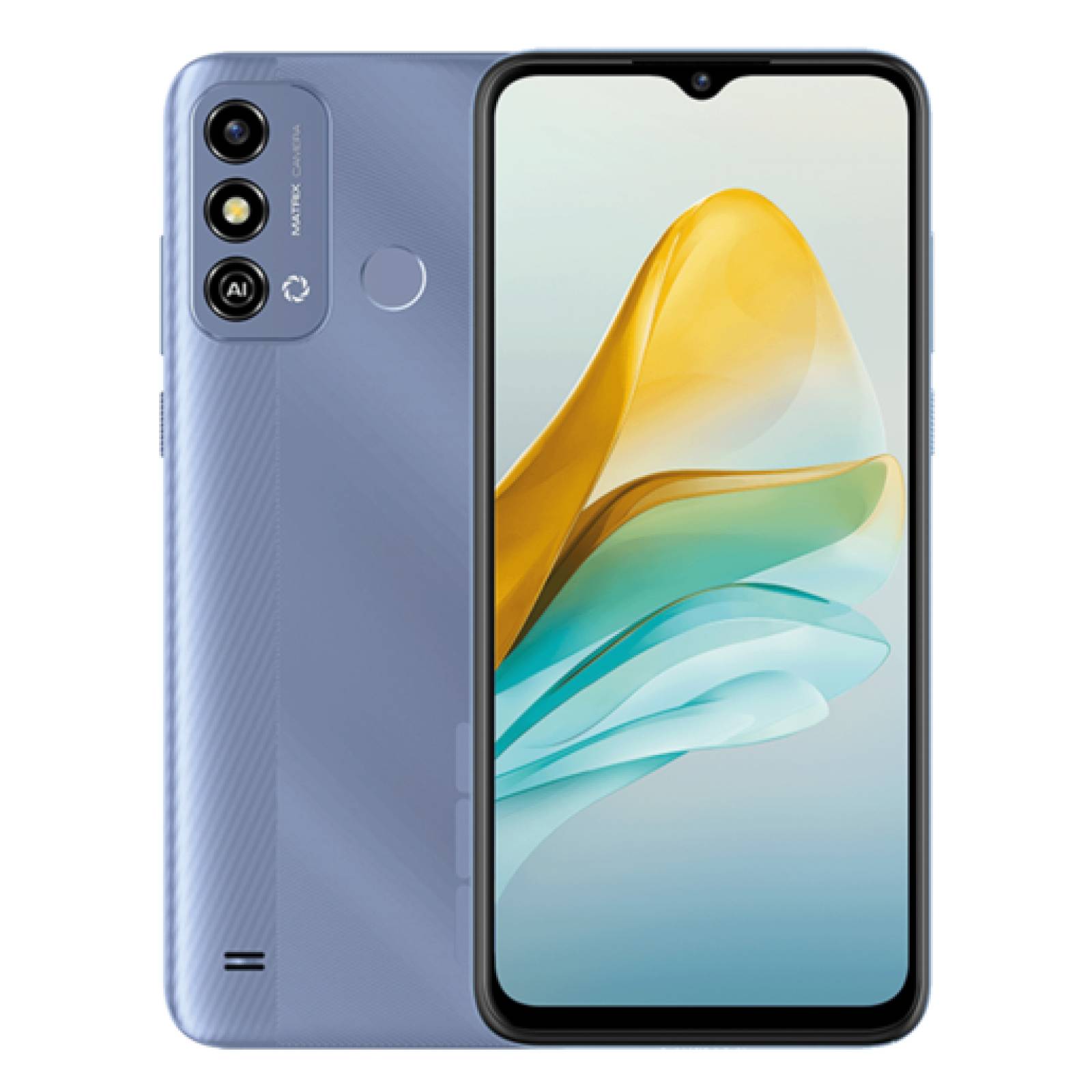 CELULAR ZTE 4G BLADE A53 64GB AZUL KIT TELCEL