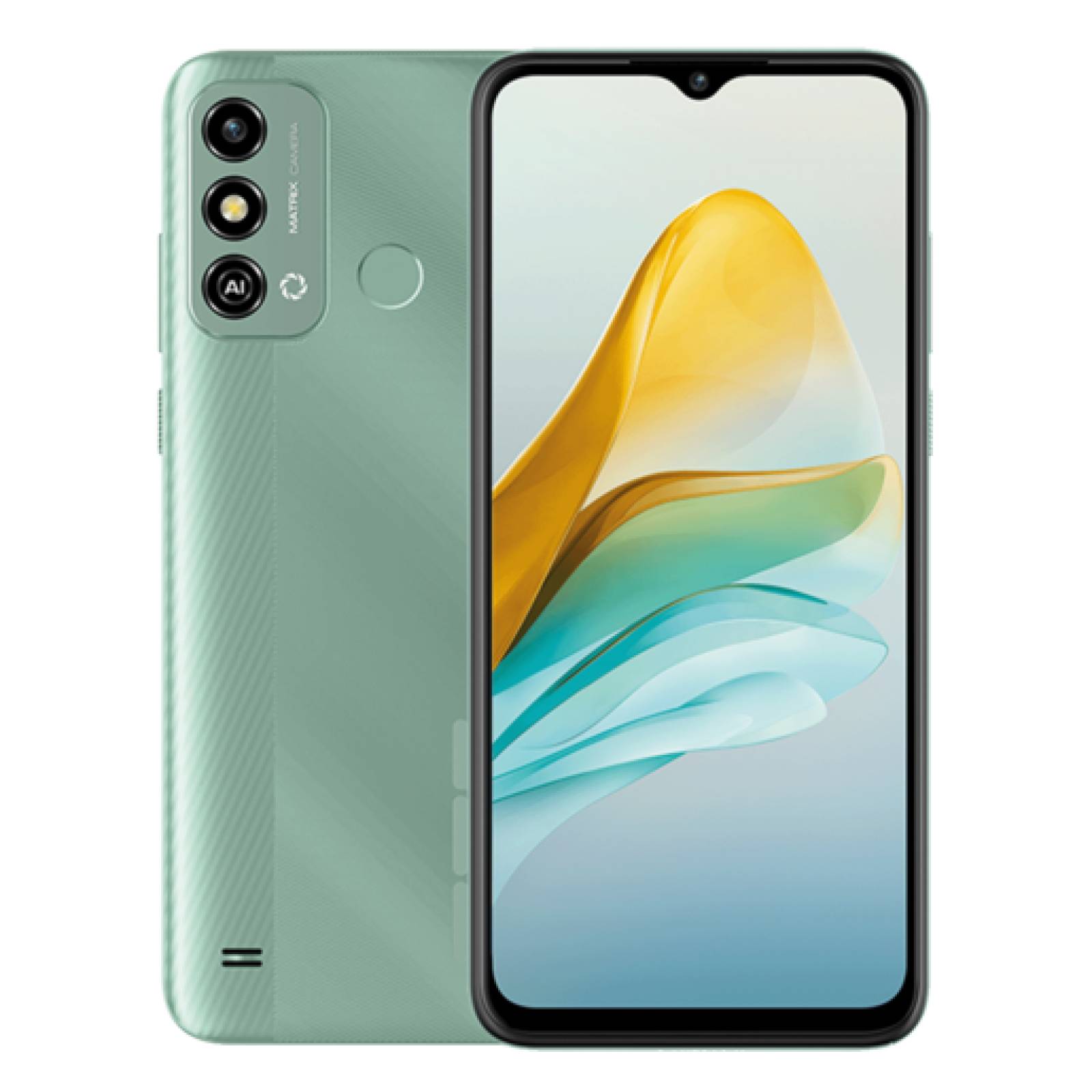 CELULAR ZTE 4G BLADE A53 64GB VERDE KIT TELCEL