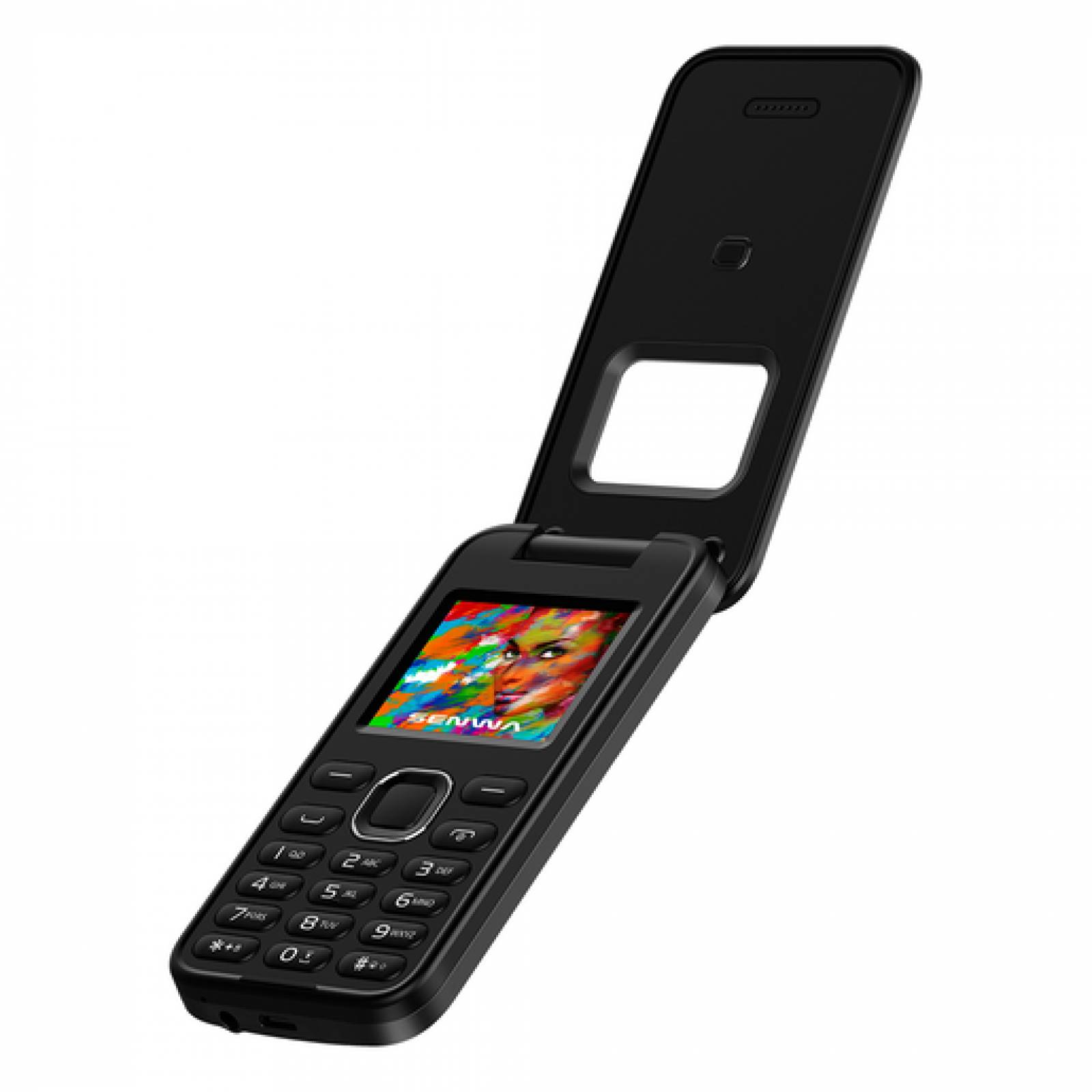 CELULAR SENWA 4G VOLTE PLUS NEGRO KIT TELCEL