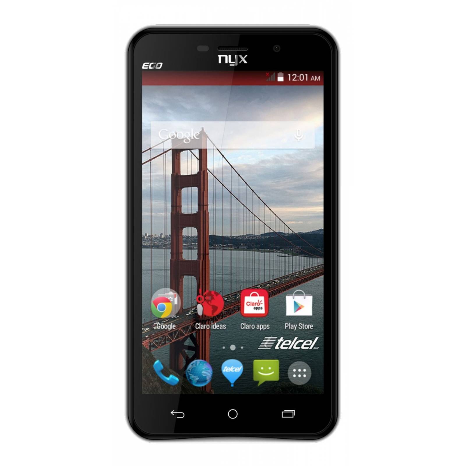 Celular NYX MOBILE 3G EGO NEGRO Telcel
