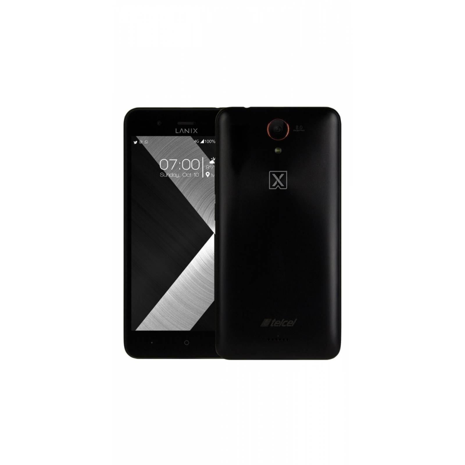 Celular LANIX LTE LT520 ILIUM Color NEGRO Telcel