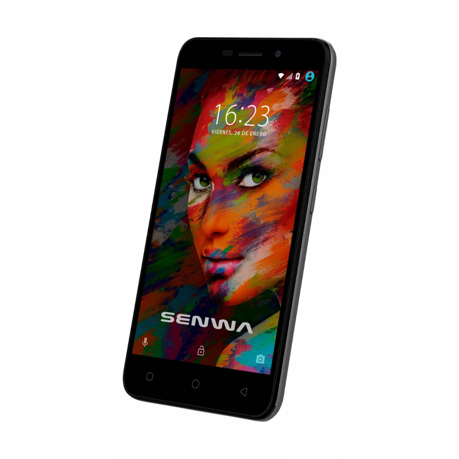 Celular SENWA LTE LS50 PEGASUS Color PLATA Telcel