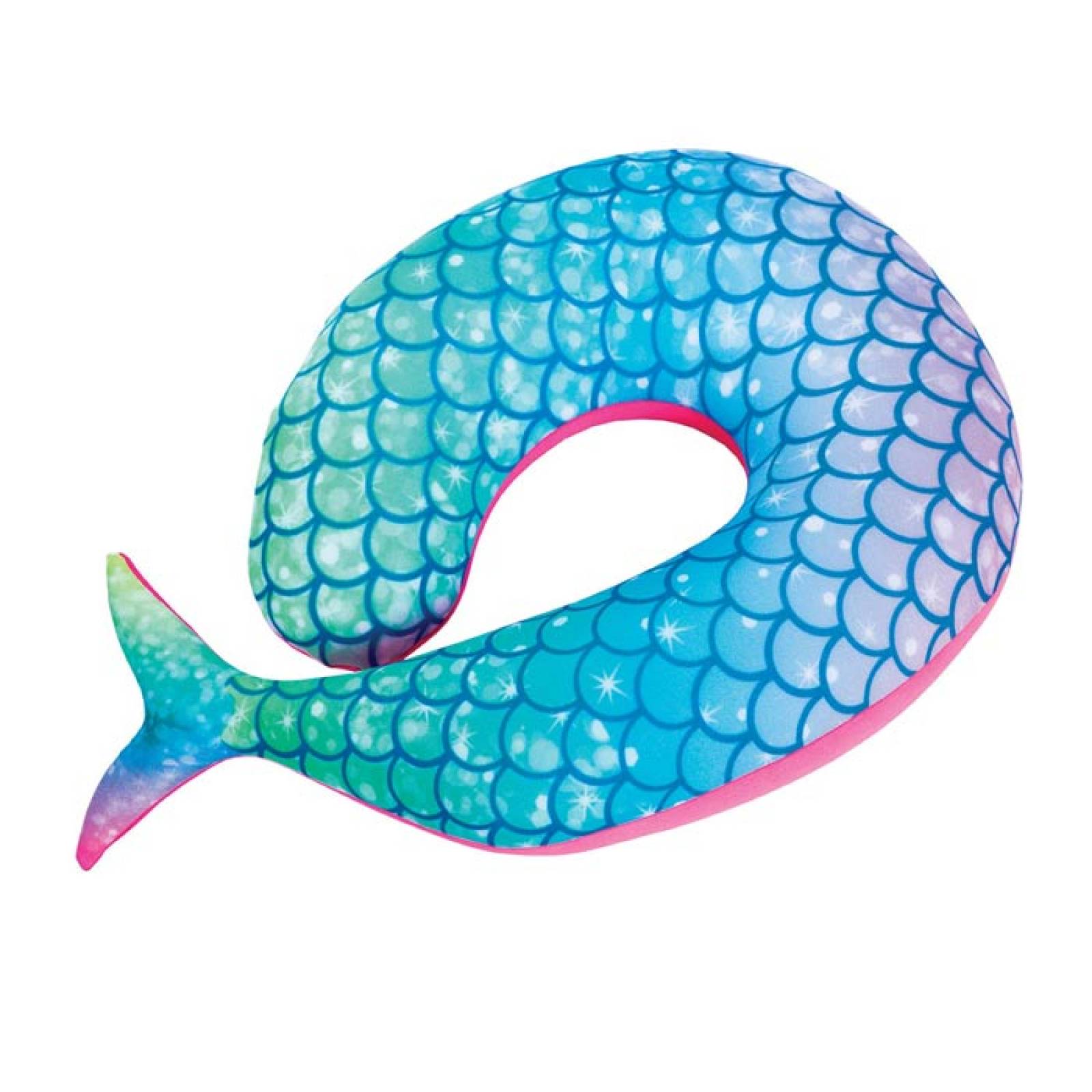 Cuellera Microperlas Sirena Estandar Poliester Azul Concord