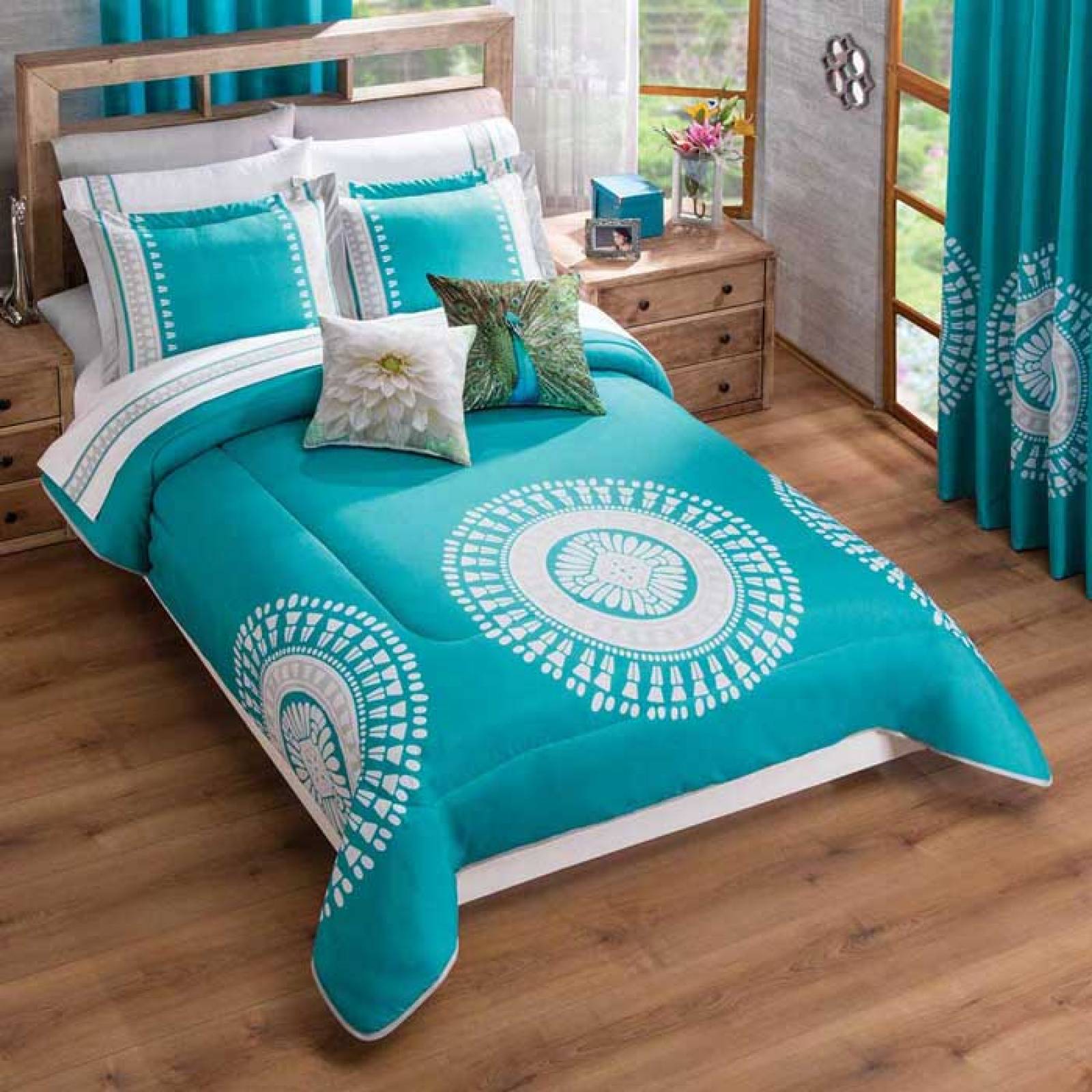 Edredón Kiara Matrimonial/ Queen Size Lavable Concord