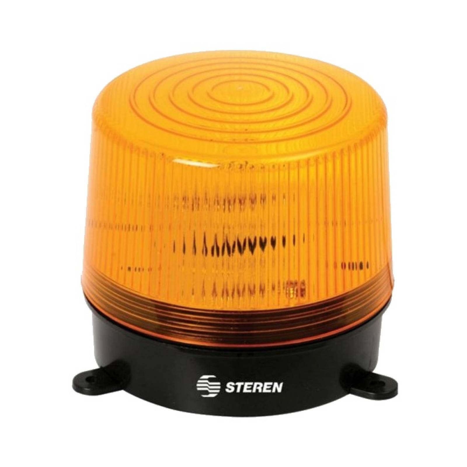 Luz Amarilla Estrobo Alarmas 10x8.8cm 75 Destellos Steren