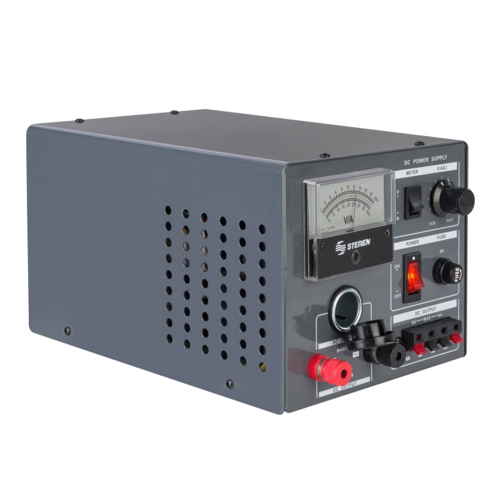 Fuente Poder Regulada 0 A 15vcc Proteccion Sobrecarga Steren