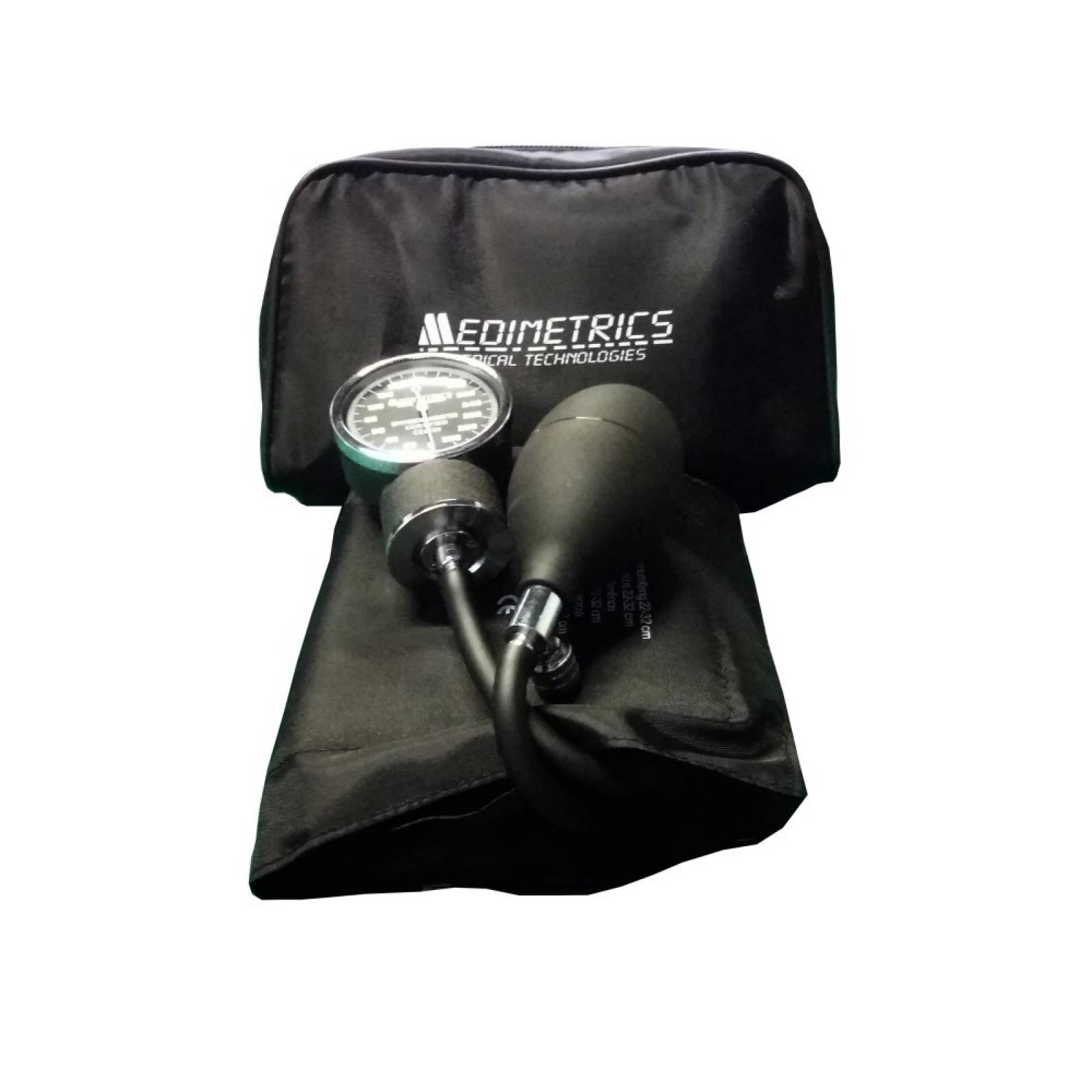 Kit Baumanómetro Aneroide Presión Arterial 5880 Negro Medimetrics