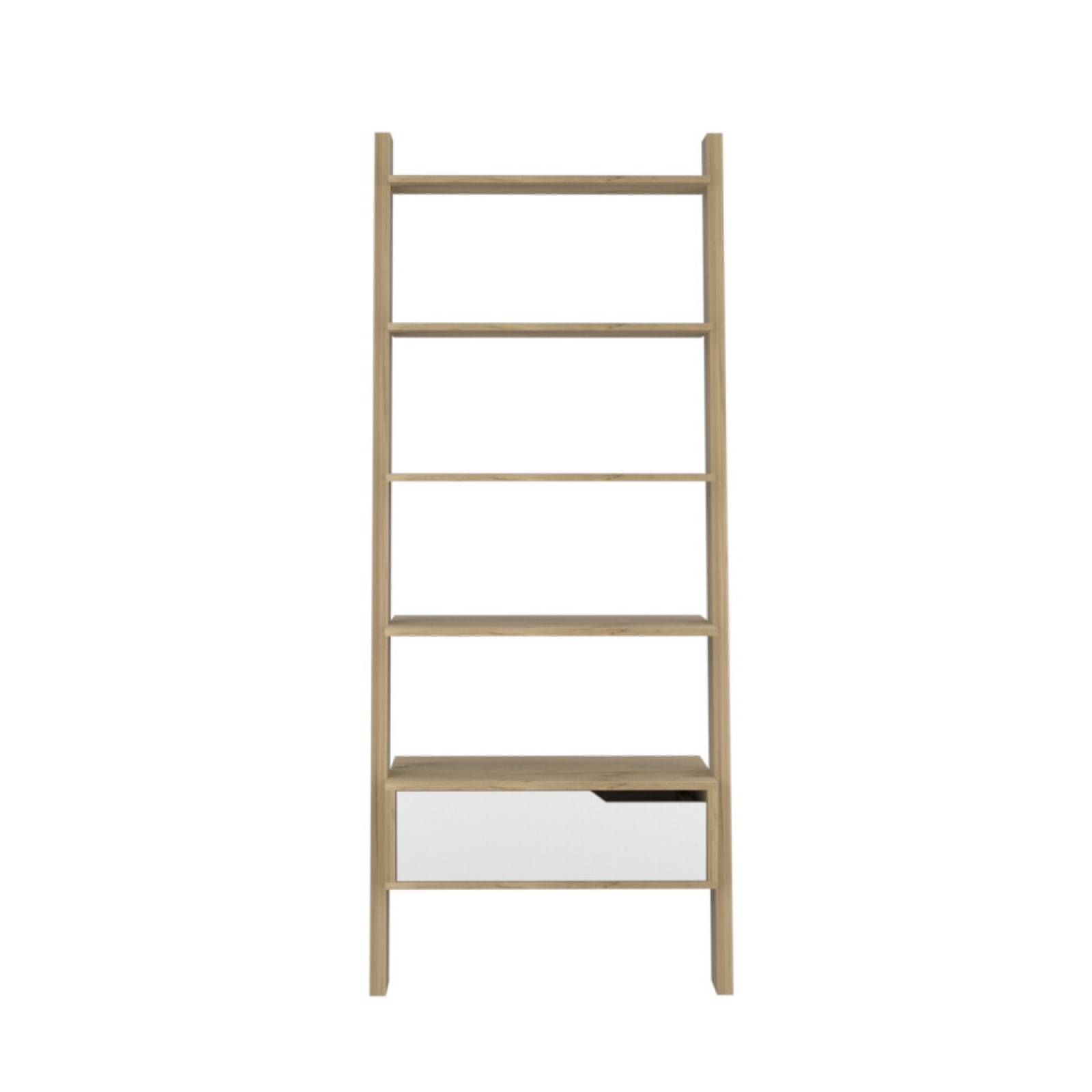 Estante Escalera Armable Oslo Duna Puerta Blanca Excelsior
