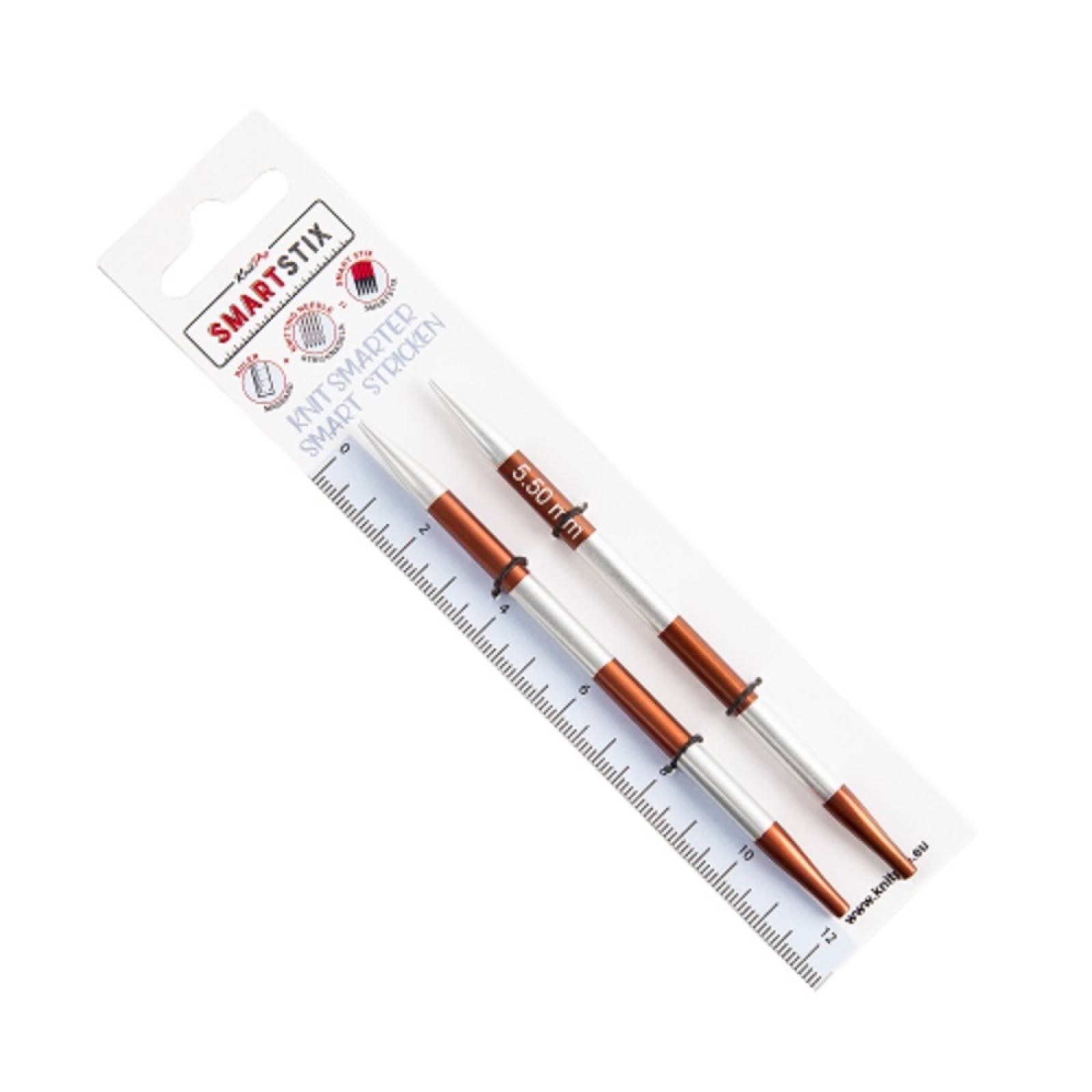 Aguja Tejer Intercambiable Aluminio Smartstix 5.5mm Knitpro