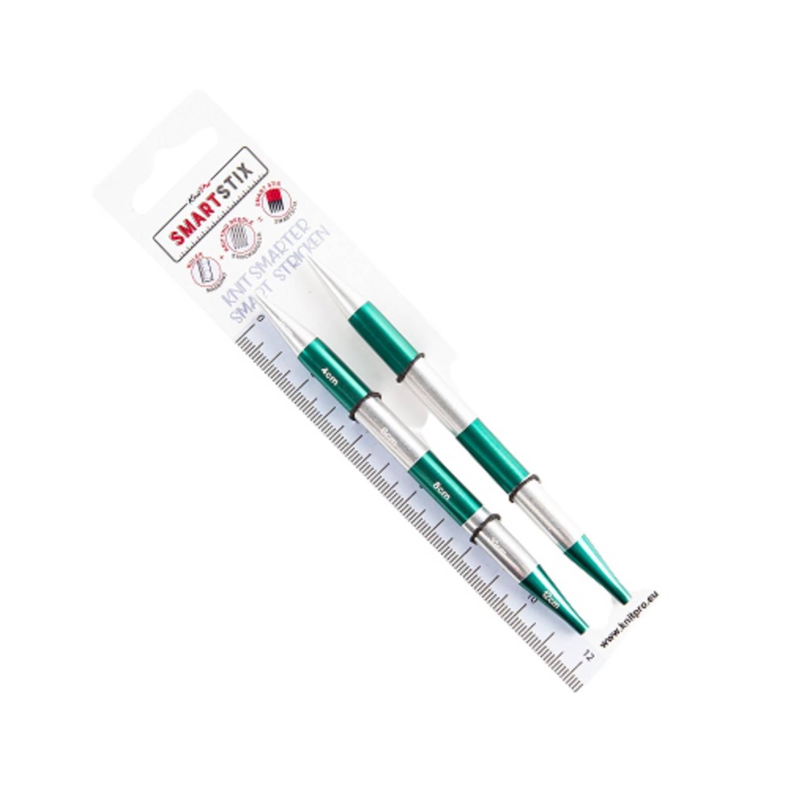 Aguja Tejer Intercambiable Aluminio Smartstix 8mm Knitpro