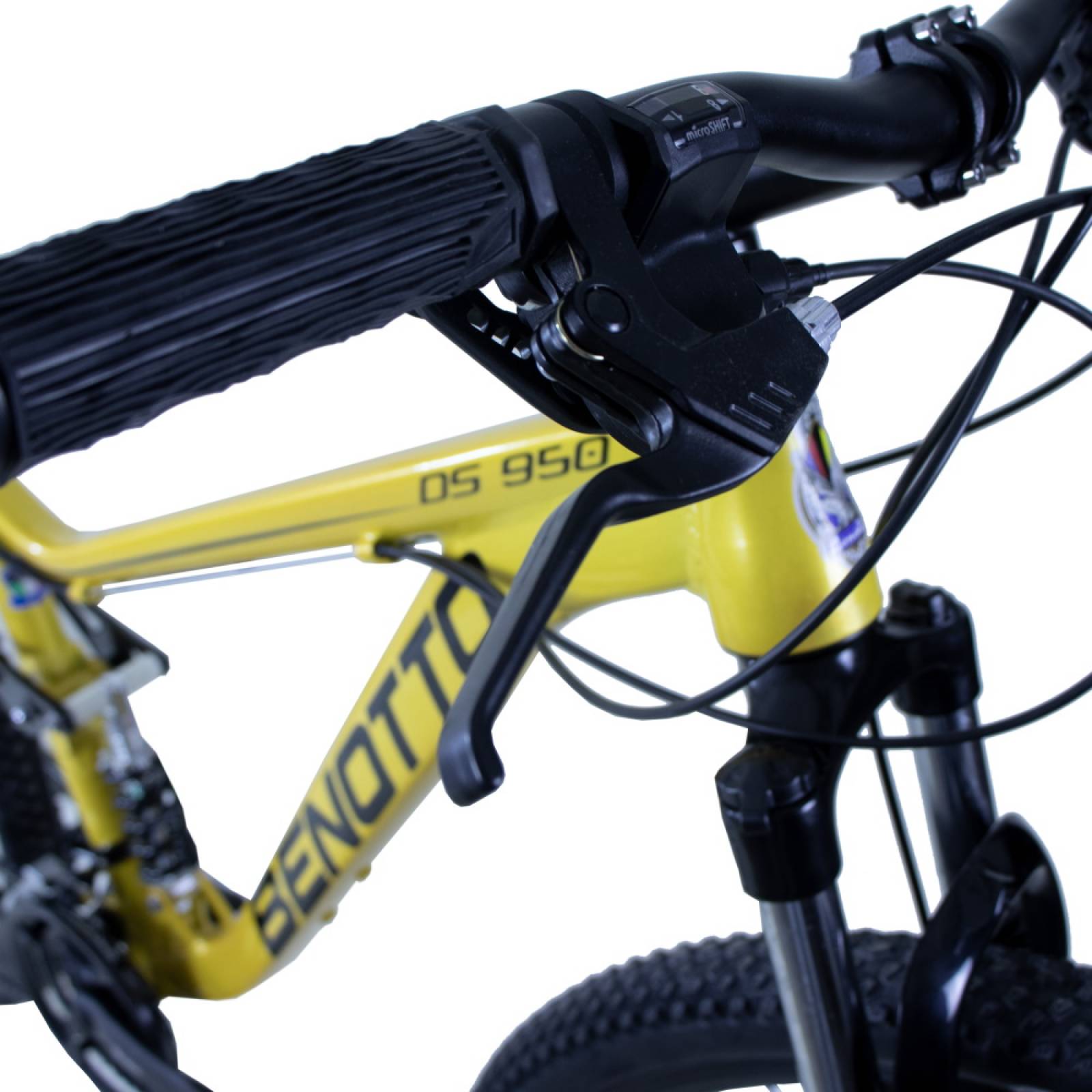 Bicicleta Montaña DS-950 R29 24V Amarillo Hombre Benotto.