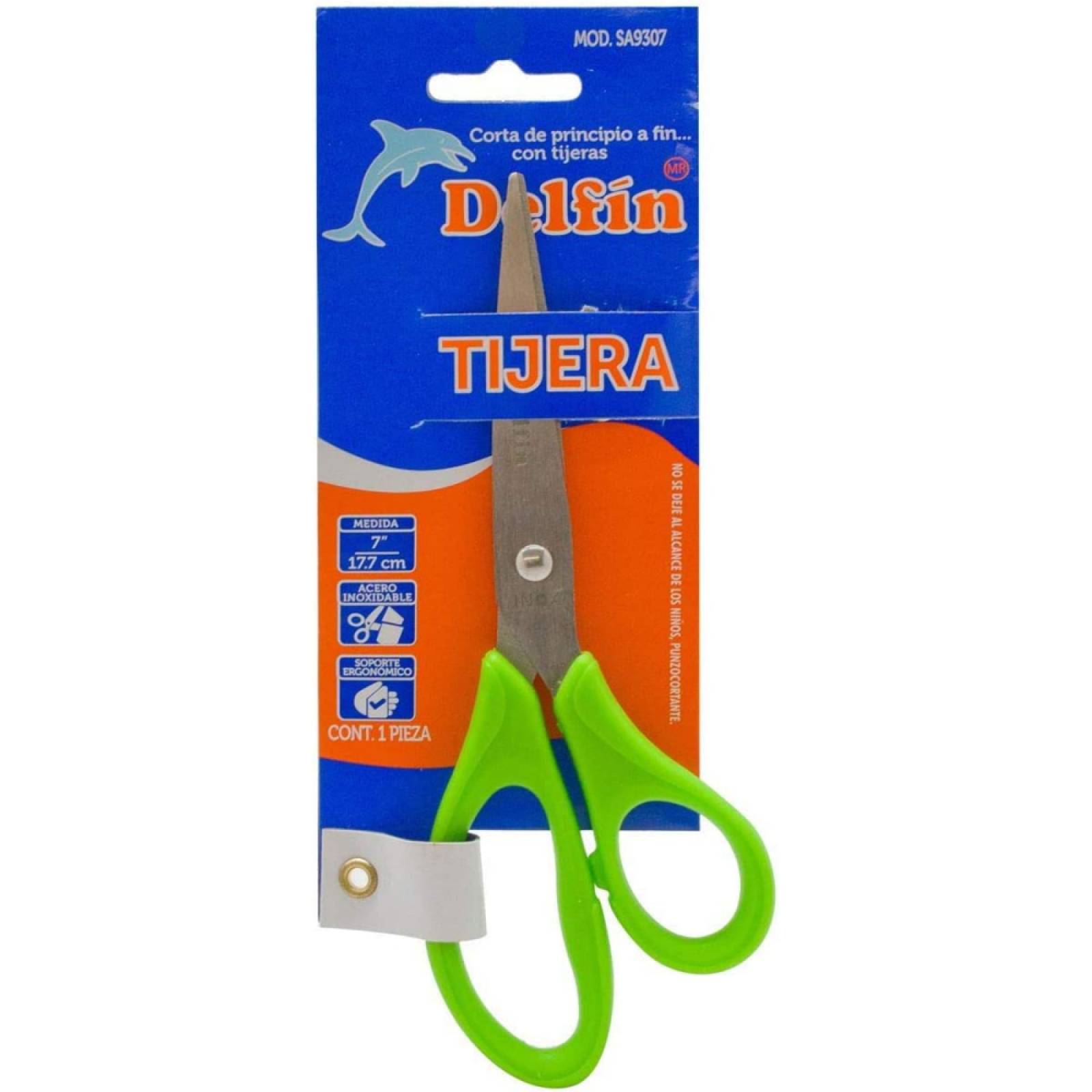 Tijera Multiusos No. 7 Acero Inoxidable Delfín Selanusa