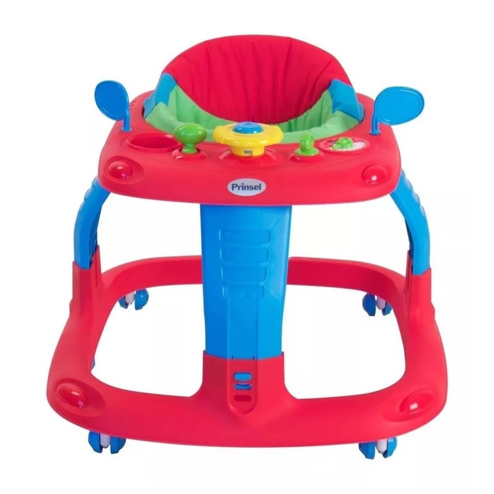 Andadera Caminadora Entrenadora Bebé Sonic Rojo Prinsel