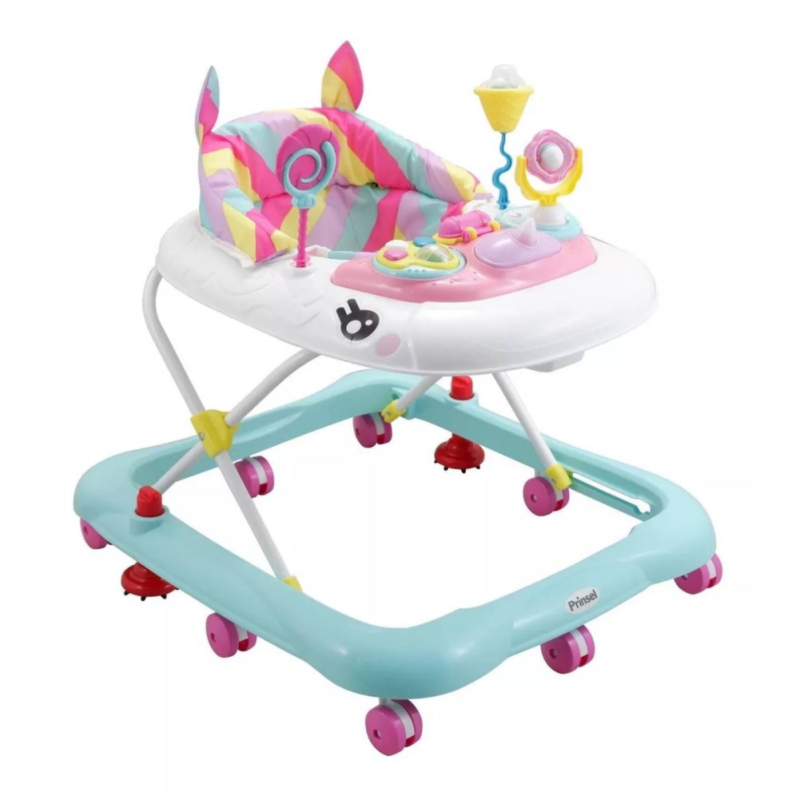 Andadera Entrenadora Unicornio Bebé 3 Alturas Prinsel