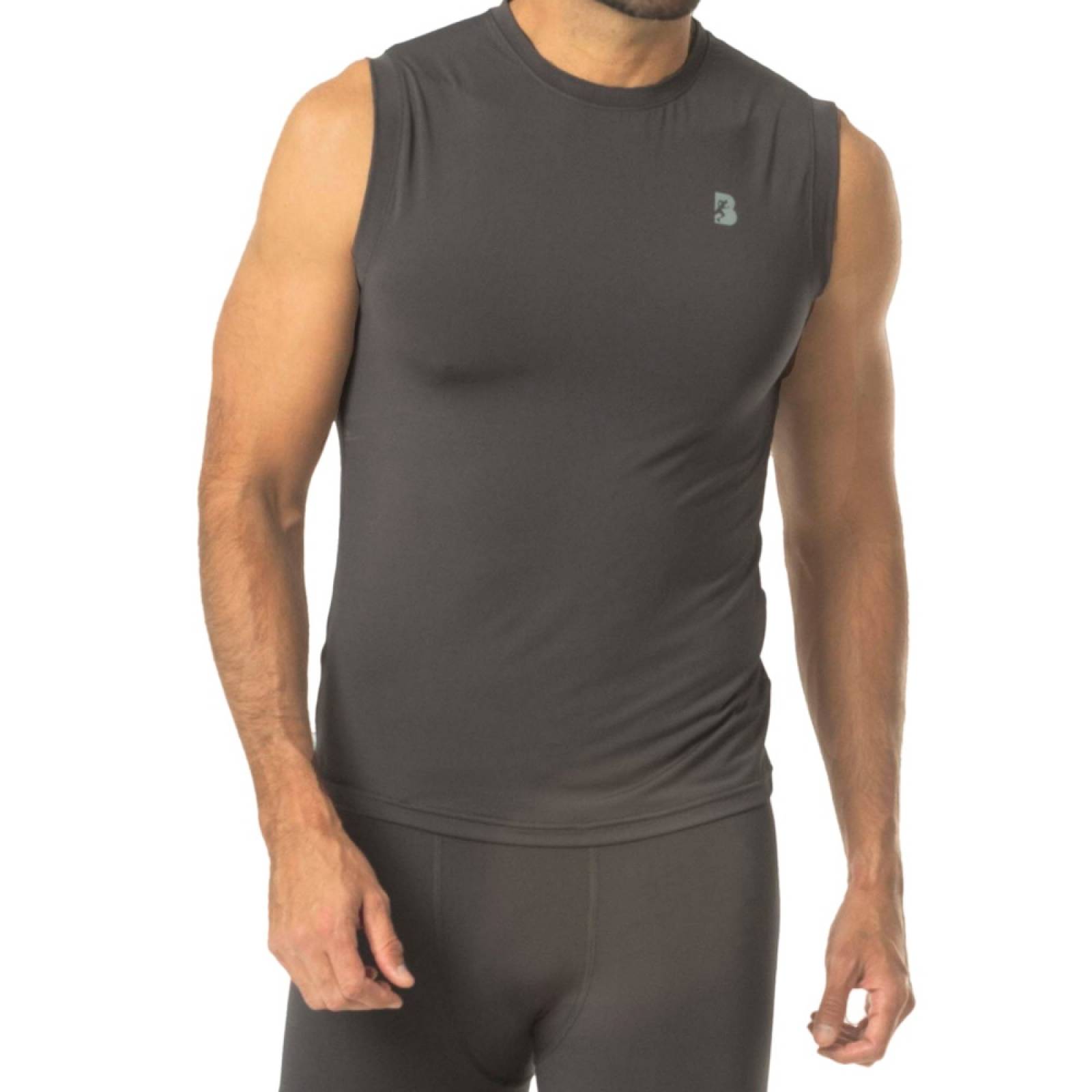 Playera Deportiva Sin Mangas Dry-Fit Hombre BlackSecretSport