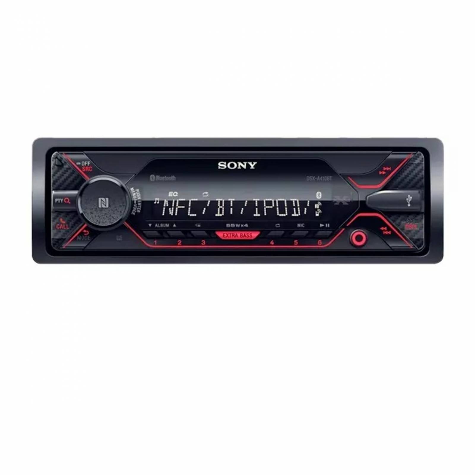 Autoestéreo Sony Dsx-a410bt Bluetooth Aux Ipod Usb