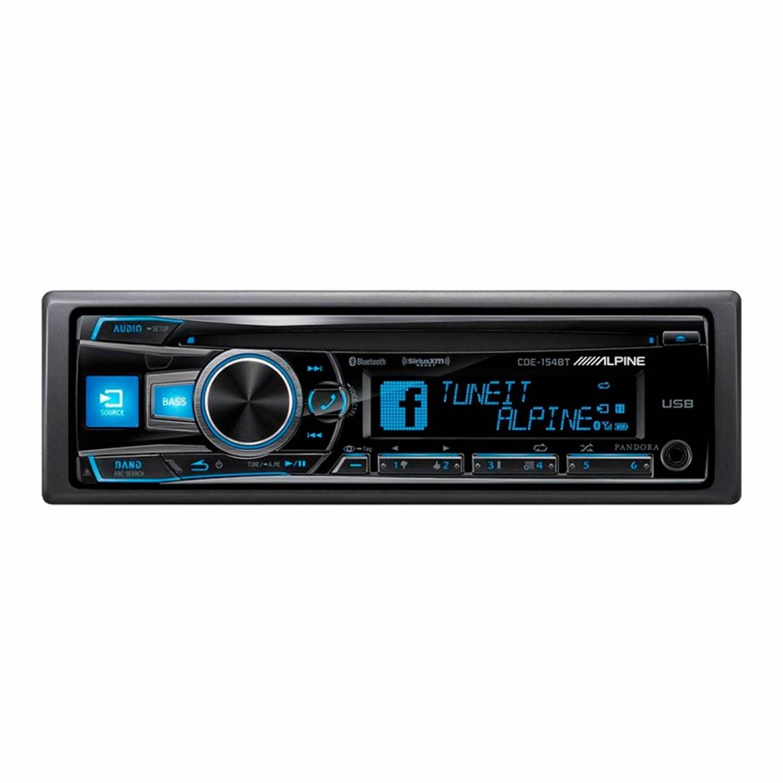 Auto Estéreo Alpine Cde-154bt Con