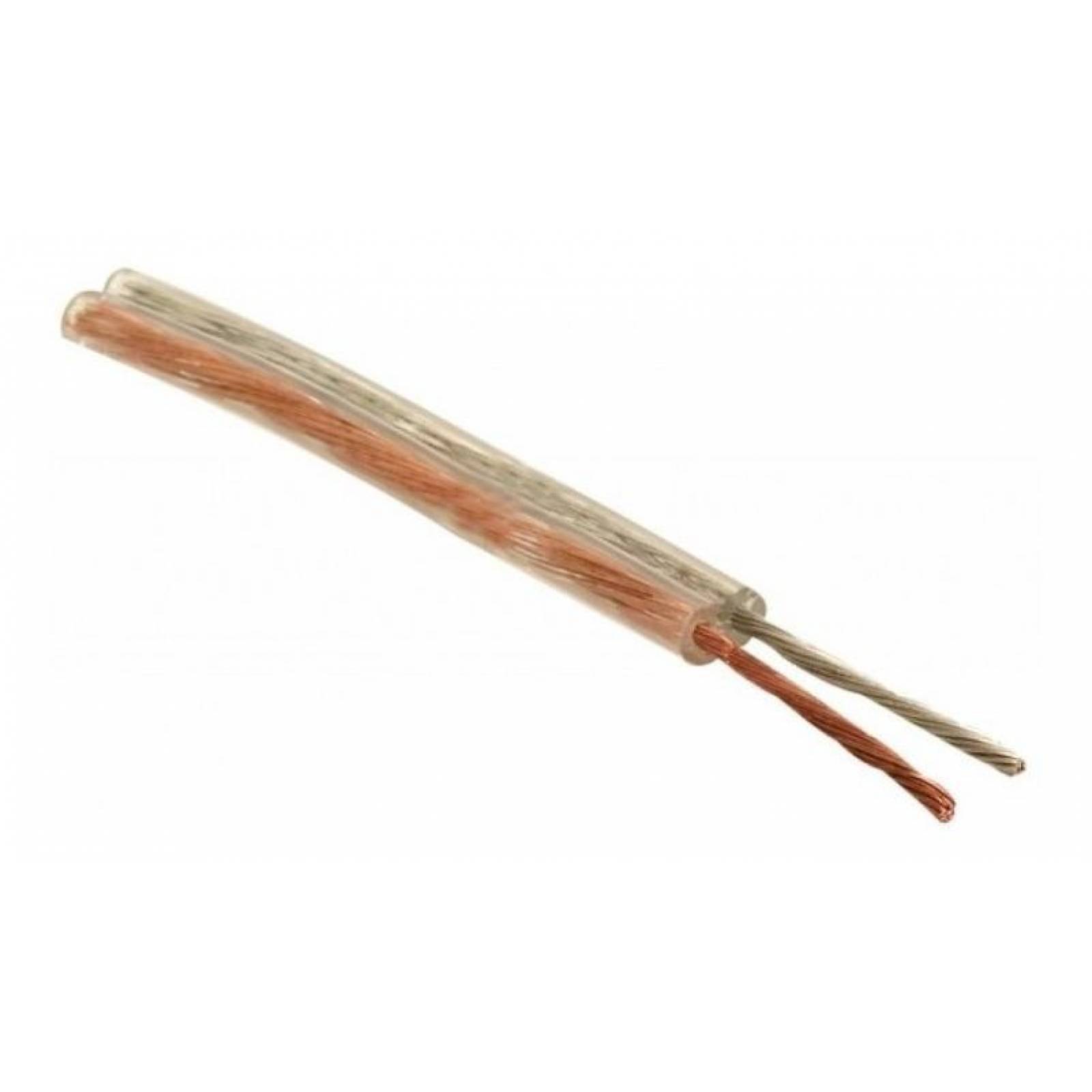 Cable Duplex polarizado 18 AWG, transparente POP18-100 VTA