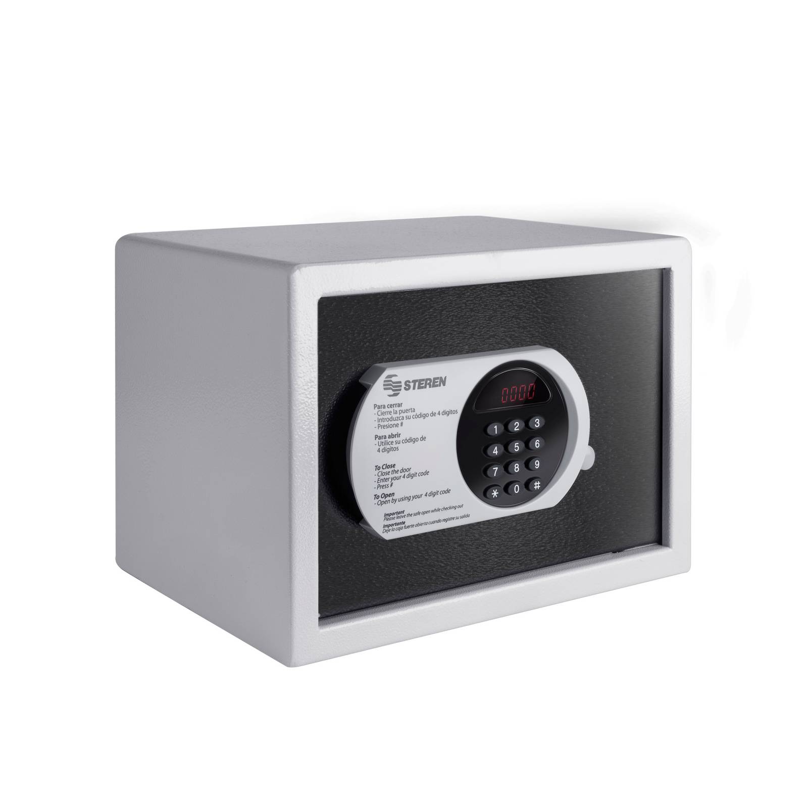 Caja fuerte electrónica hotelera