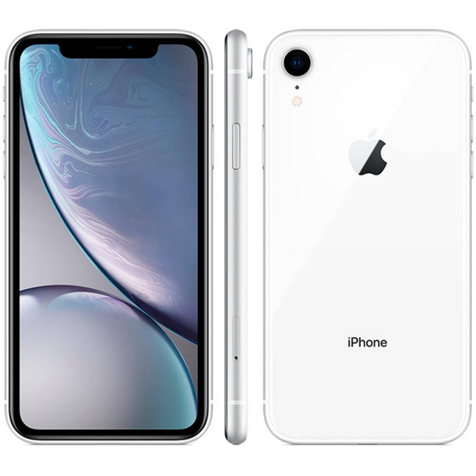 Celular APPLE iPhone XR 3GB 64GB Hexa Core iOS 12 White MT032J/A Open Box