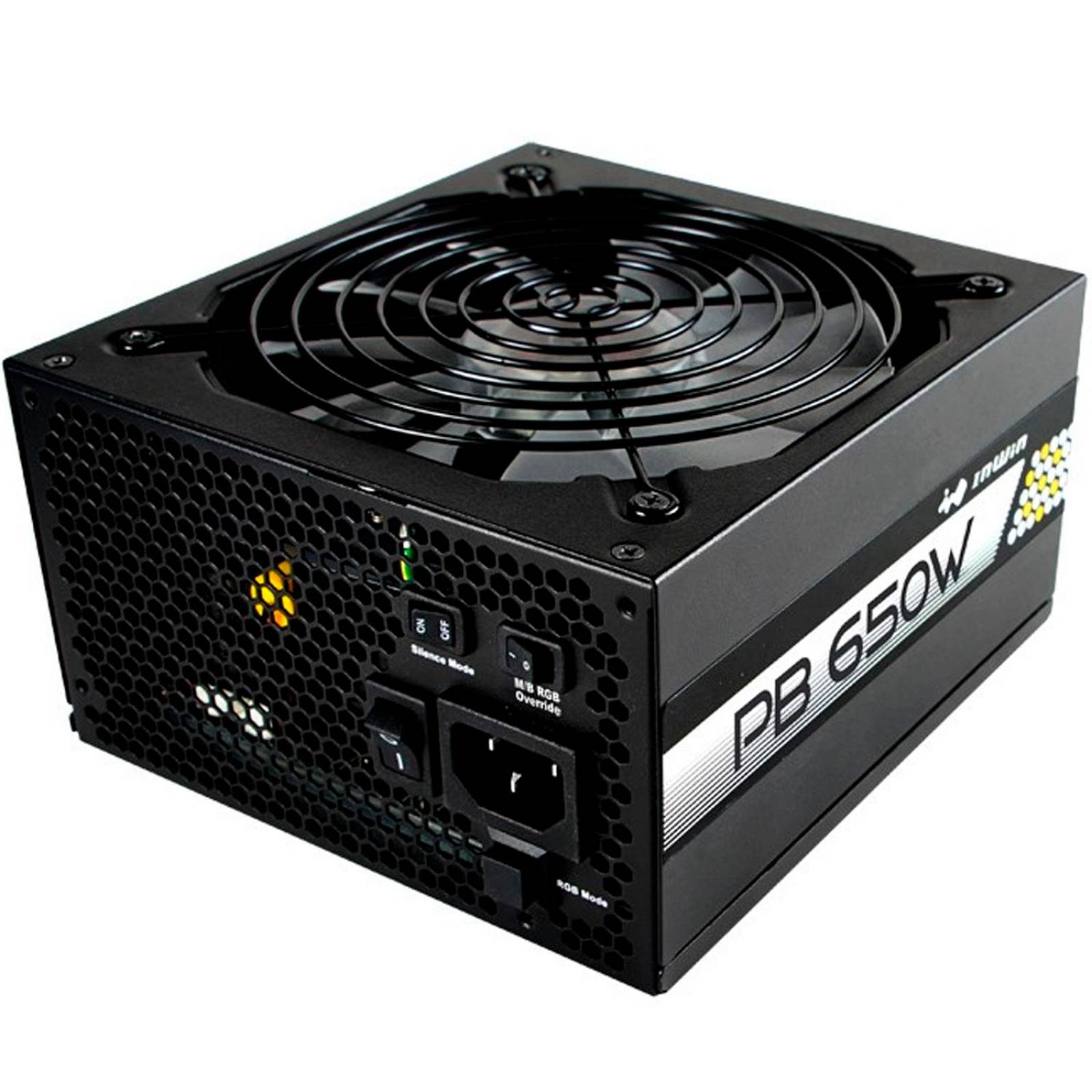 Fuente de Poder IN WIN PB-650W Modular 80 Plus Gold RGB IW-PB650-RGB