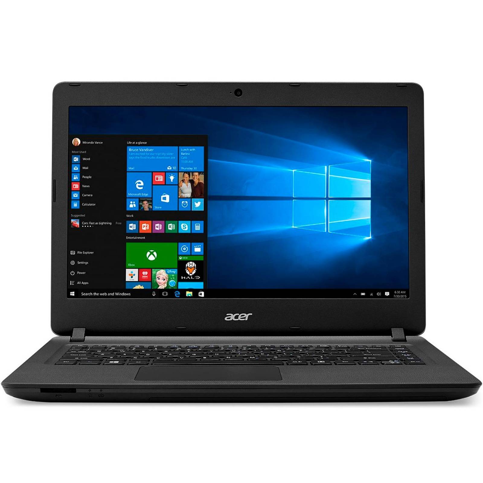 Laptop Acer Aspire Intel Celeron N3350 4GB 500GB 14 Reacondicionado