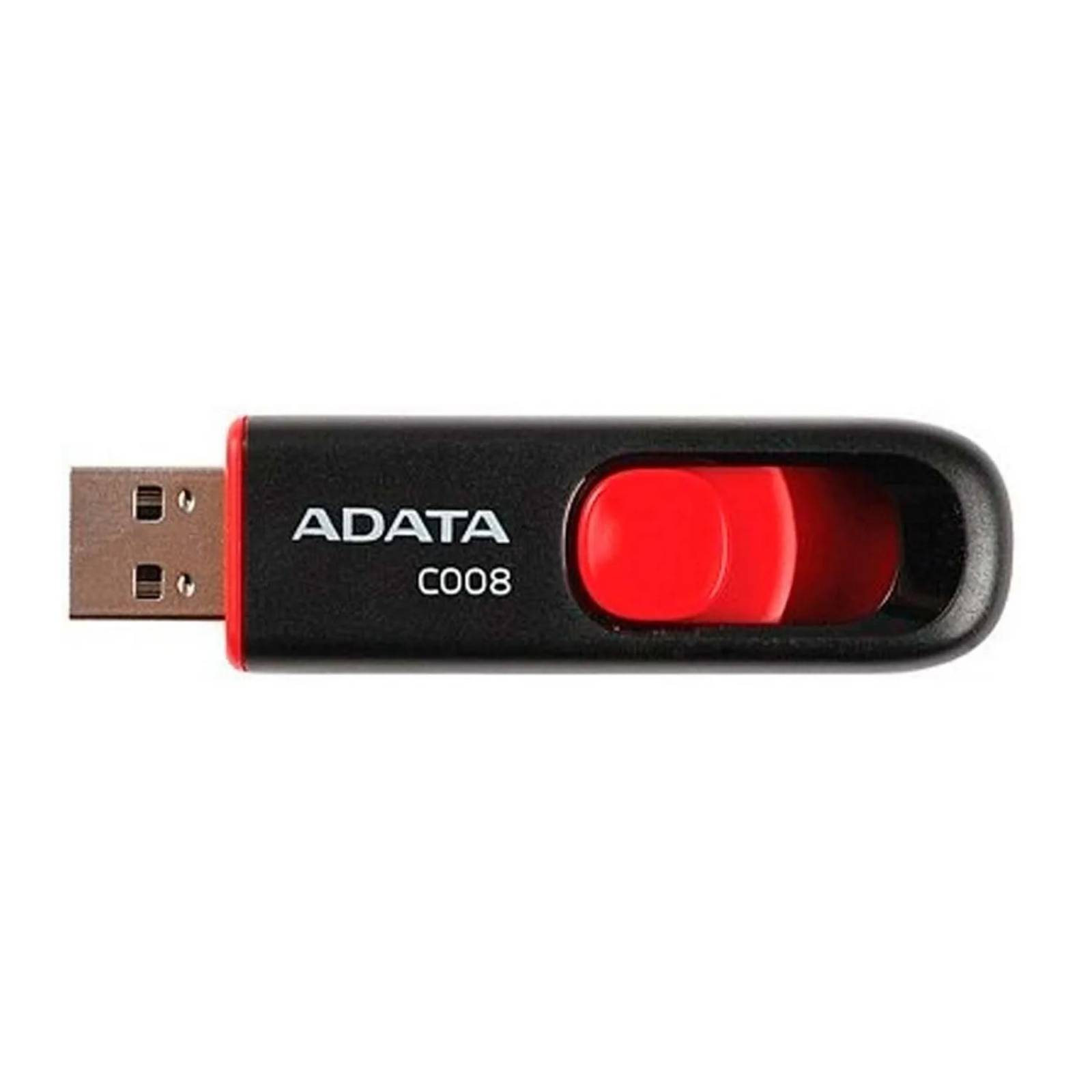 Memoria USB 16GB ADATA C008 2.0 Retractil Flash Drive AC008-16G-RKD