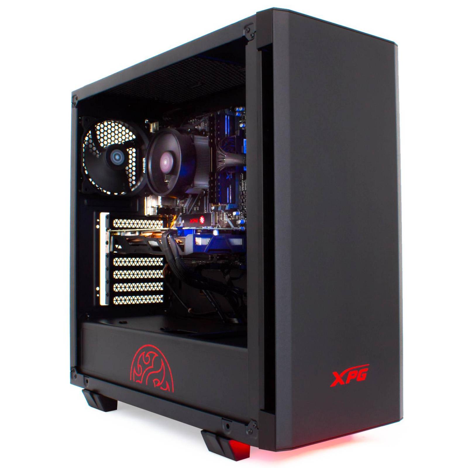 Xtreme Pc Gamer Radeon RX 570 Ryzen 5 16Gb SSD 256Gb 1Tb Wifi RGB