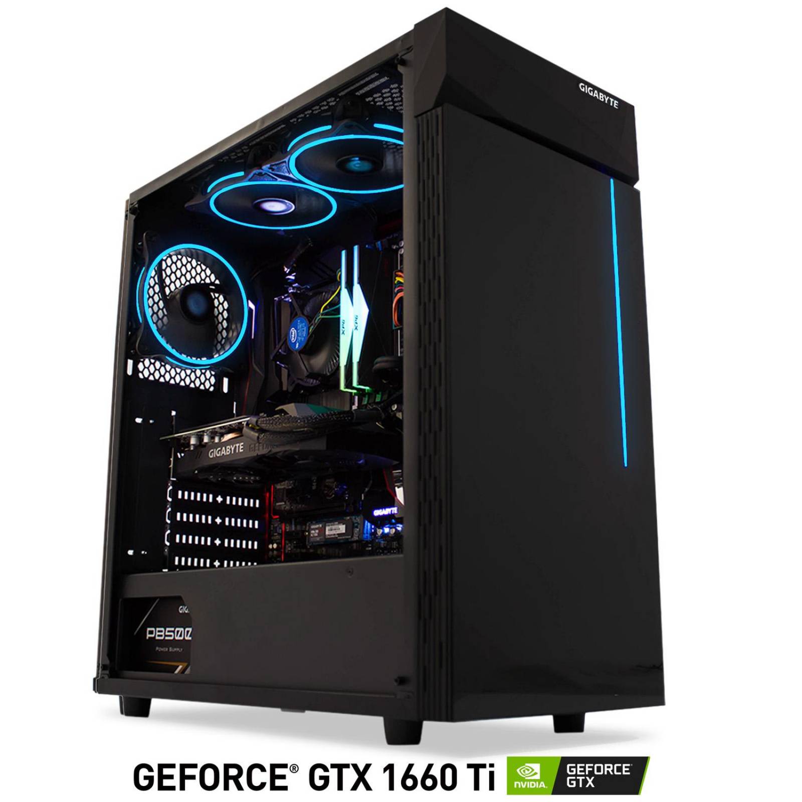 Xtreme PC Gamer Gigabyte GeForce GTX 1660 TI Intel Core I7 16GB SSD 51