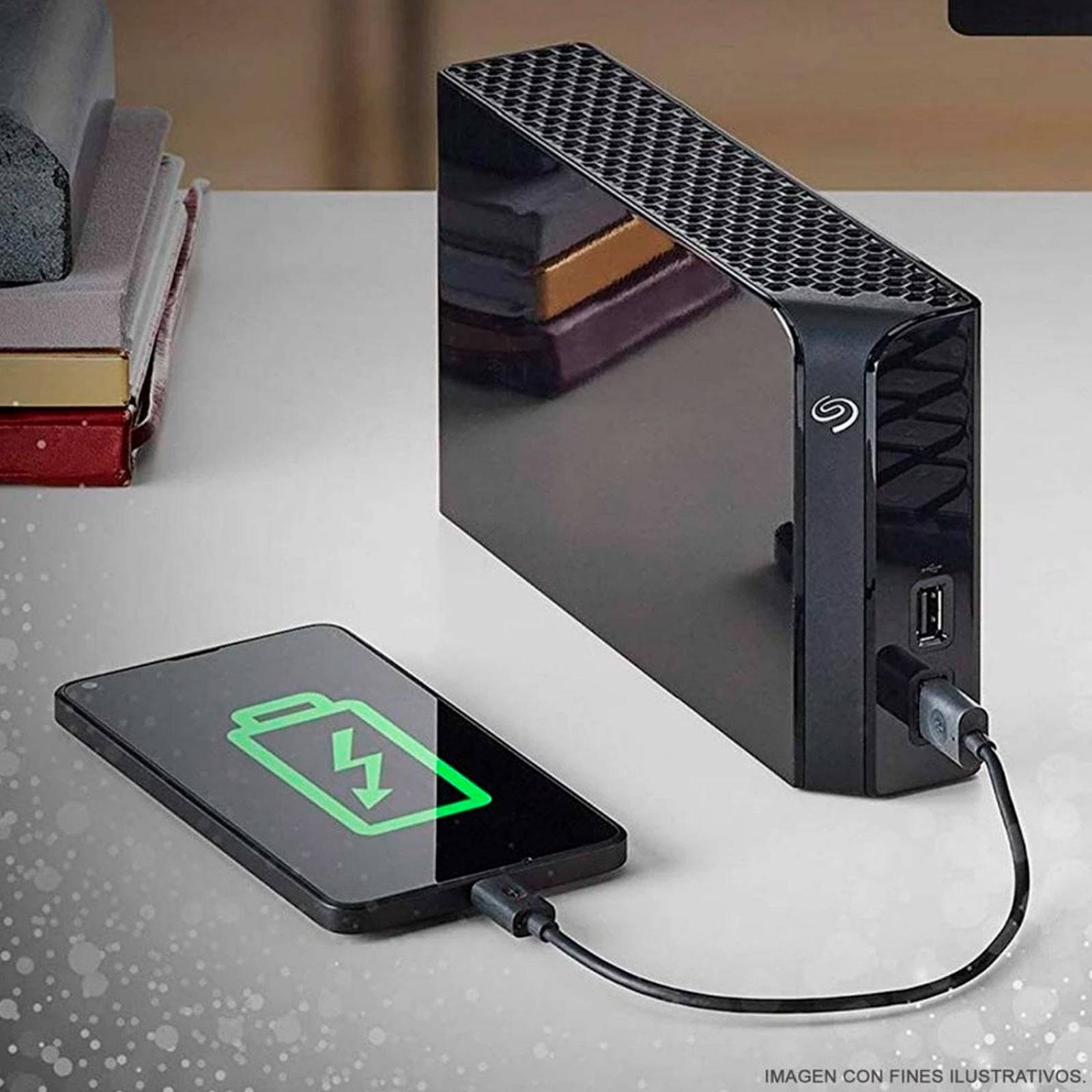 Disco Duro Externo 8TB SEAGATE Backup Plus 3.0 STEL8000100 Disco Duro Externo 8TB SEAGATE Backup Plus 3.0 STEL8000100