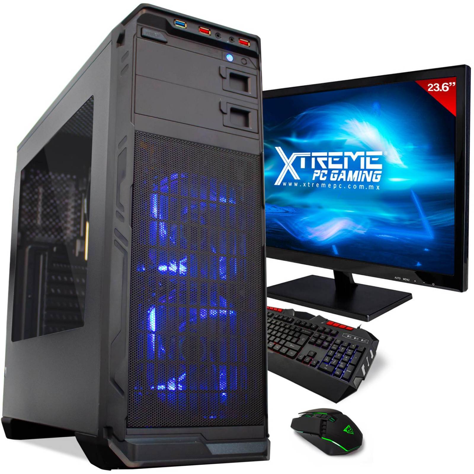 Xtreme Pc Gamer Amd Radeon Vega 8 Ryzen 3 8gb 1tb Monitor Wifi