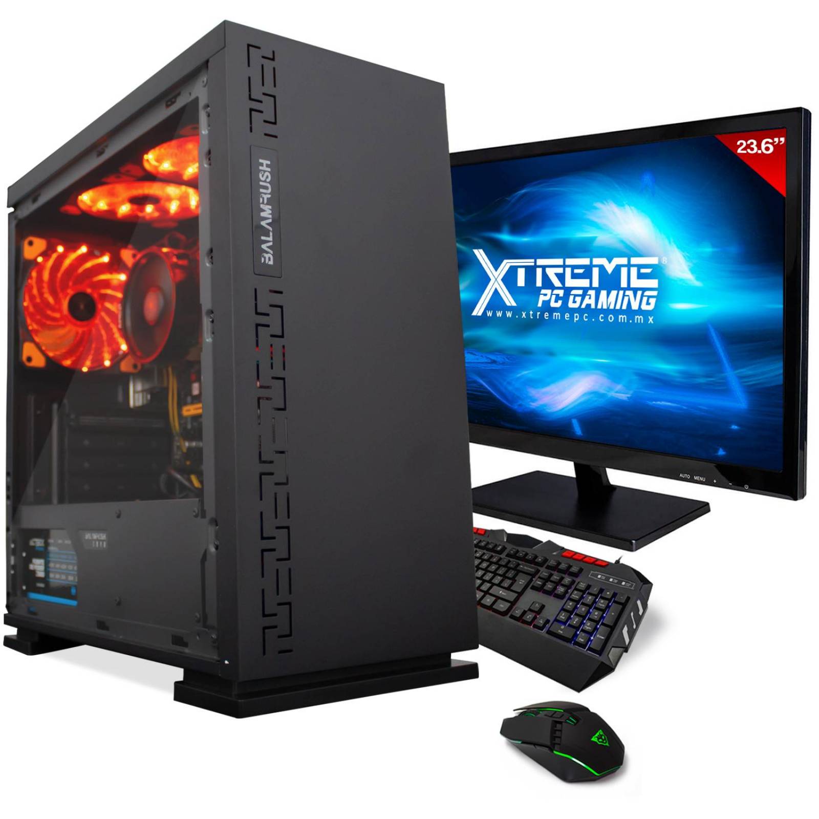 Xtreme PC Gamer AMD Radeon Vega 11 Ryzen 5 3400G 8GB SSD 500GB Monitor ...