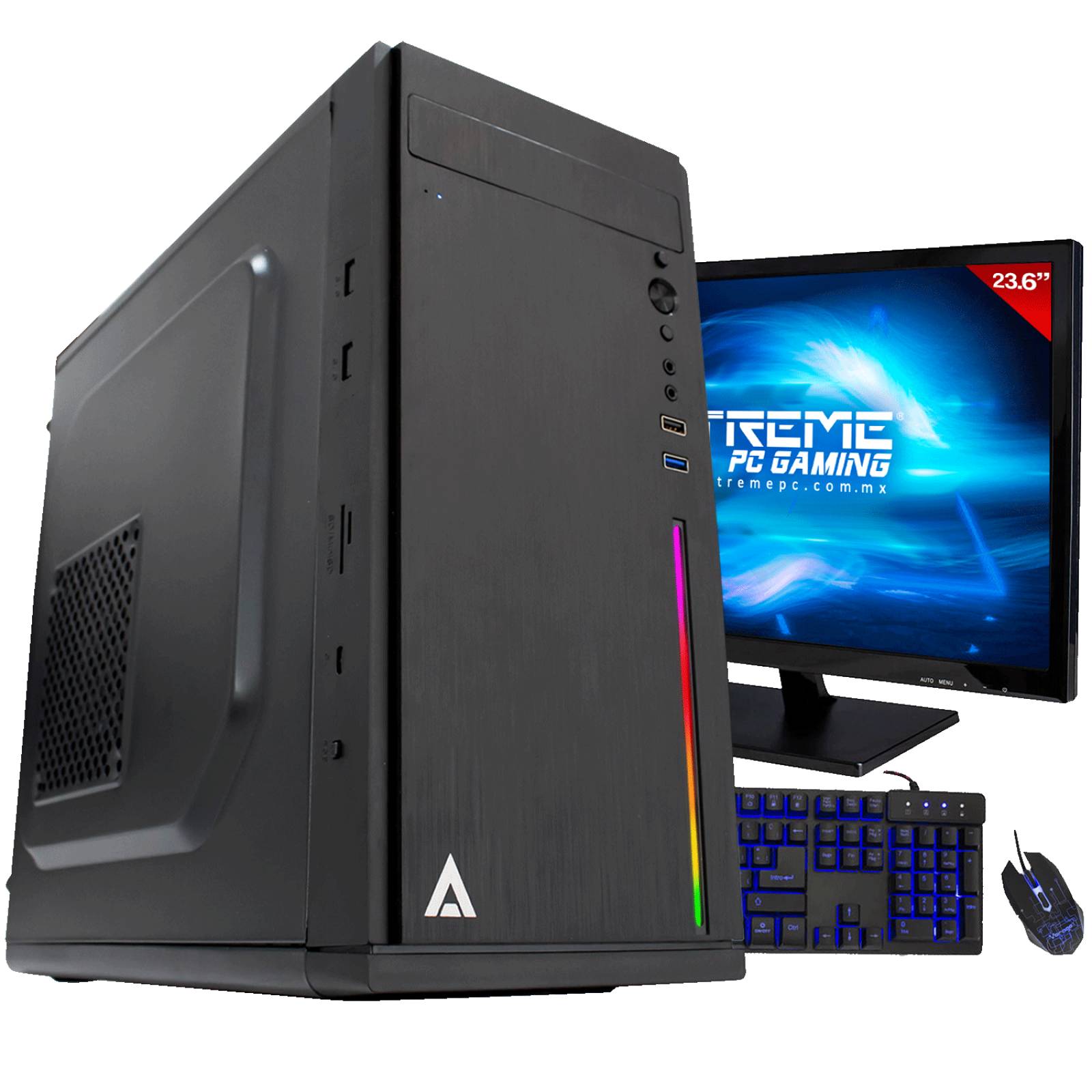 Xtreme PC Gamer AMD Radeon Vega 11 Ryzen 5 3400G 8GB 240GB Monitor 23.8 ...