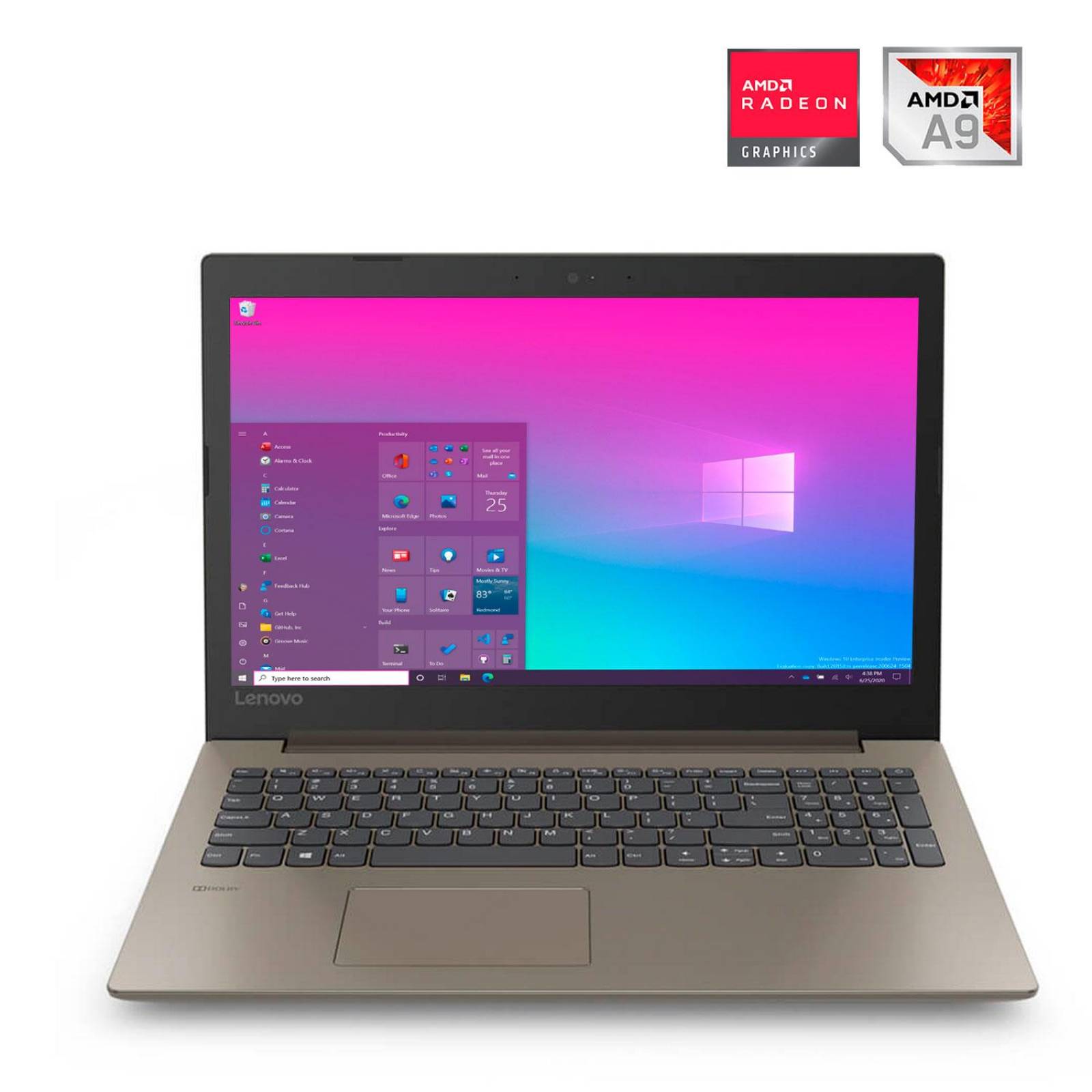 Laptop Gamer AMD Radeon R5 LENOVO 330 A9 9425 8GB 1TB 15.6 WIFI