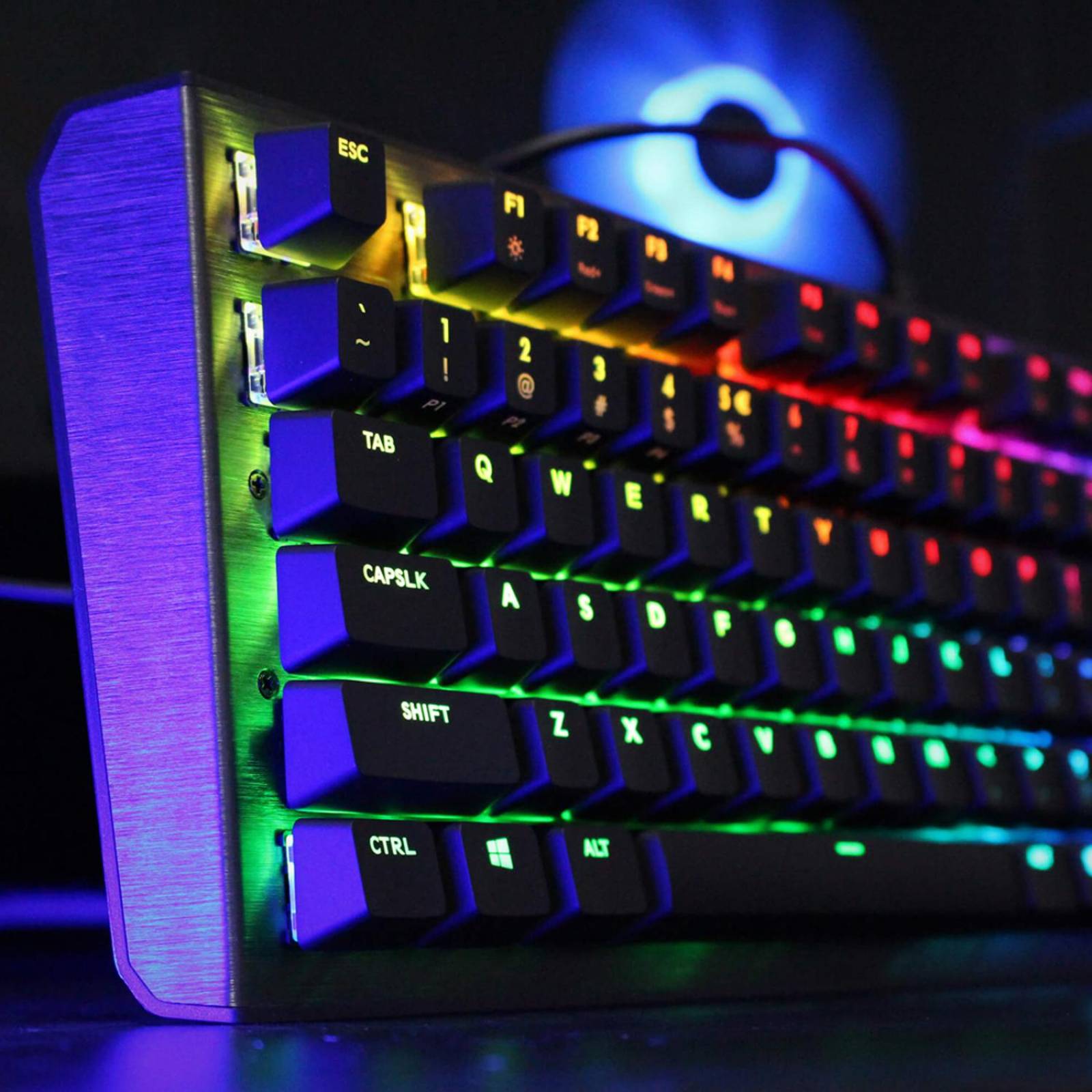 Teclado Mecanico Gamer COOLER MASTER CK552 SWITCH RED RGB CK-552-KKGR1