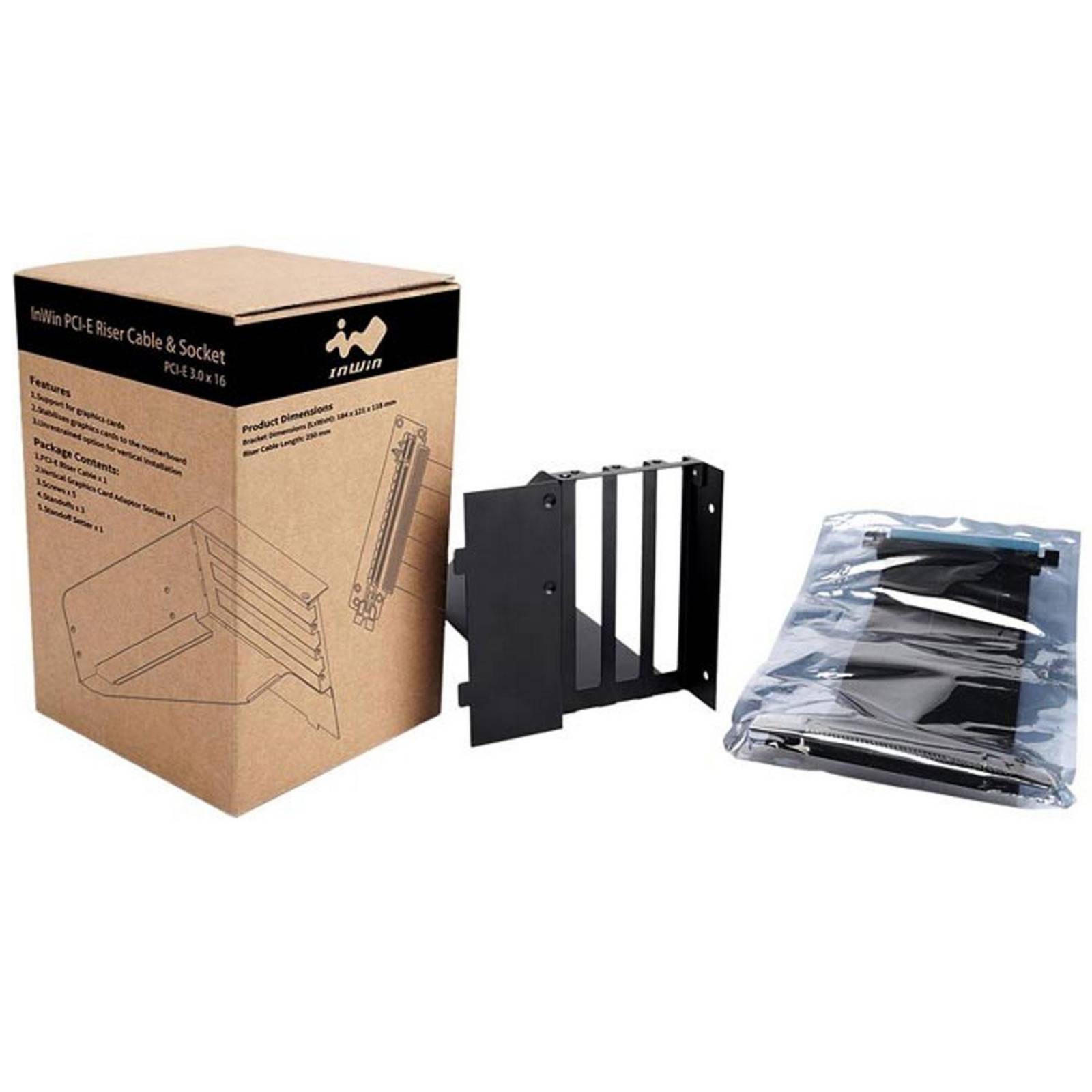 Soporte y Cable IN WIN para Tarjeta de Video PCI-E 3.0 Riser