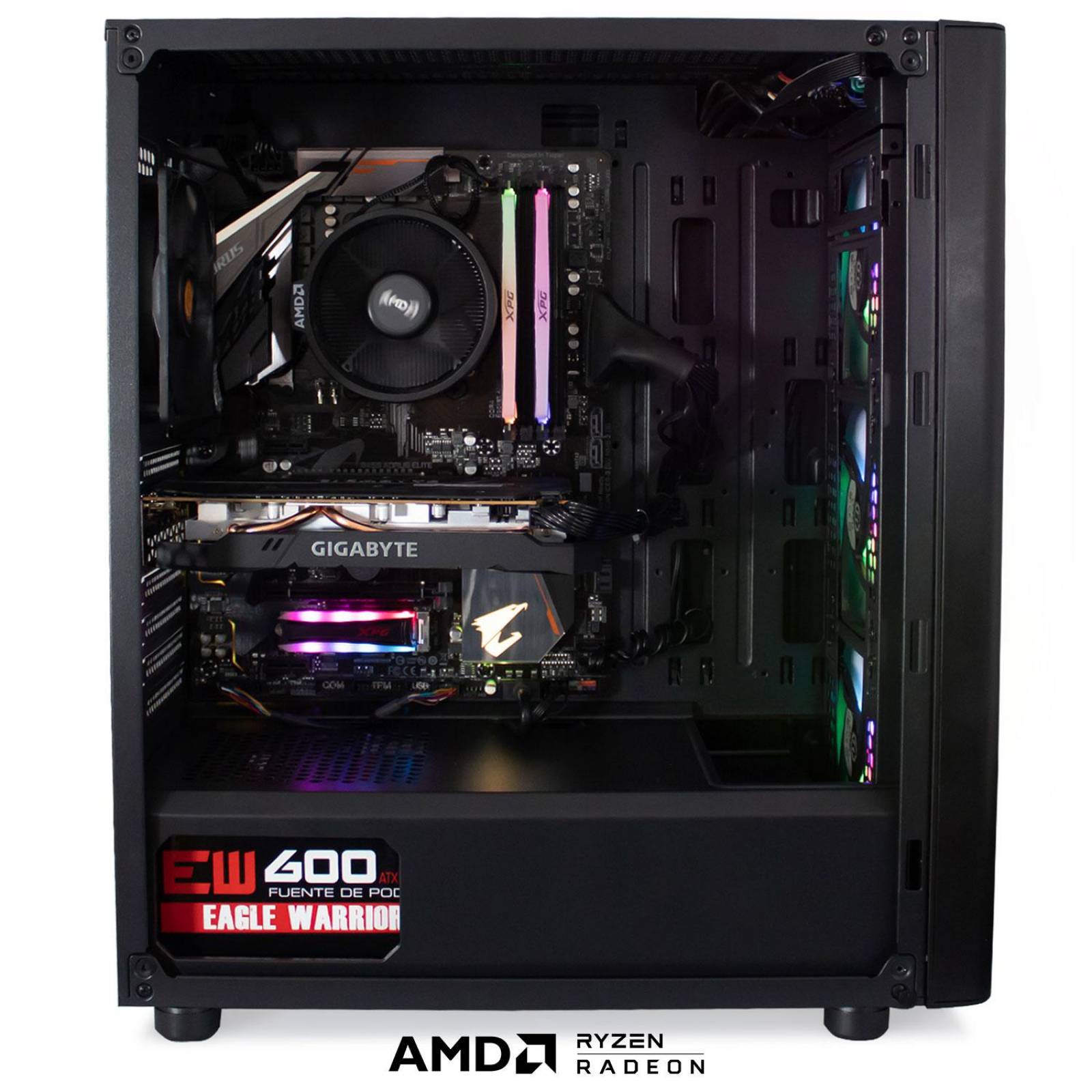 Xtreme PC Gamer AMD Radeon RX 5600 XT Ryzen 5 3600 32GB SSD 2TB ARGB